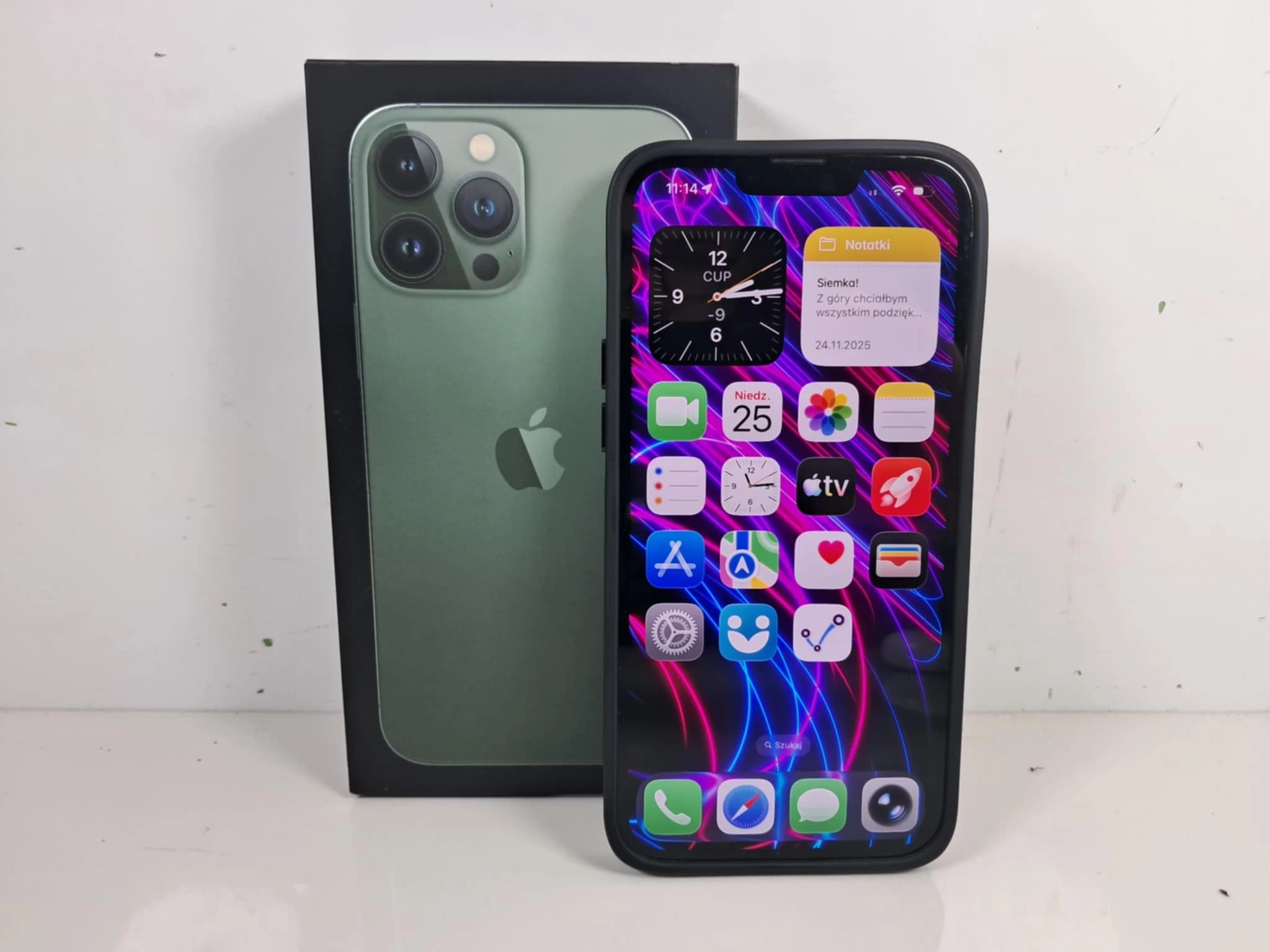 TELEFON APPLE IPHONE 13 PRO MAX 128GB 87% KOMPLET SUPER STAN! | Loombard.pl