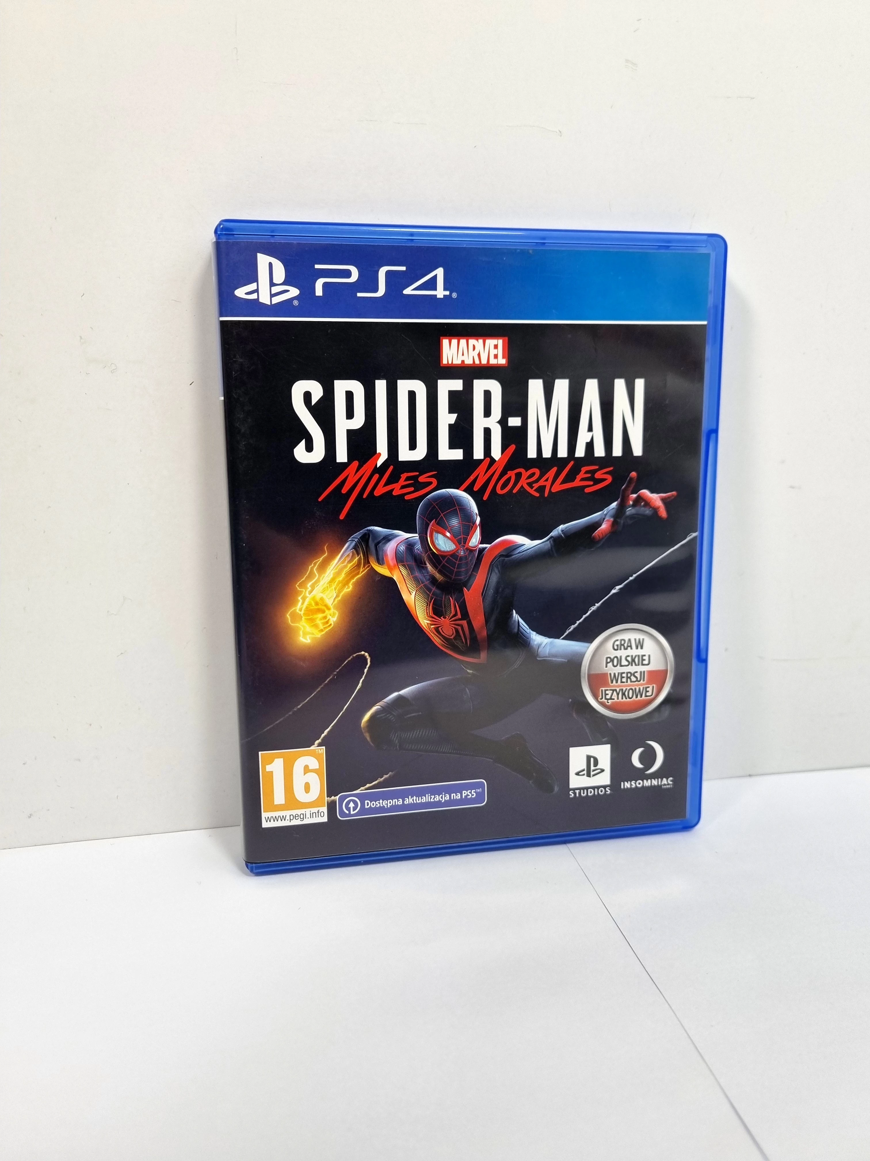 GRA PS4 PUDEŁKOWA SPIDER MAN MILES MORALES | Gry na konsole | Loombard.pl