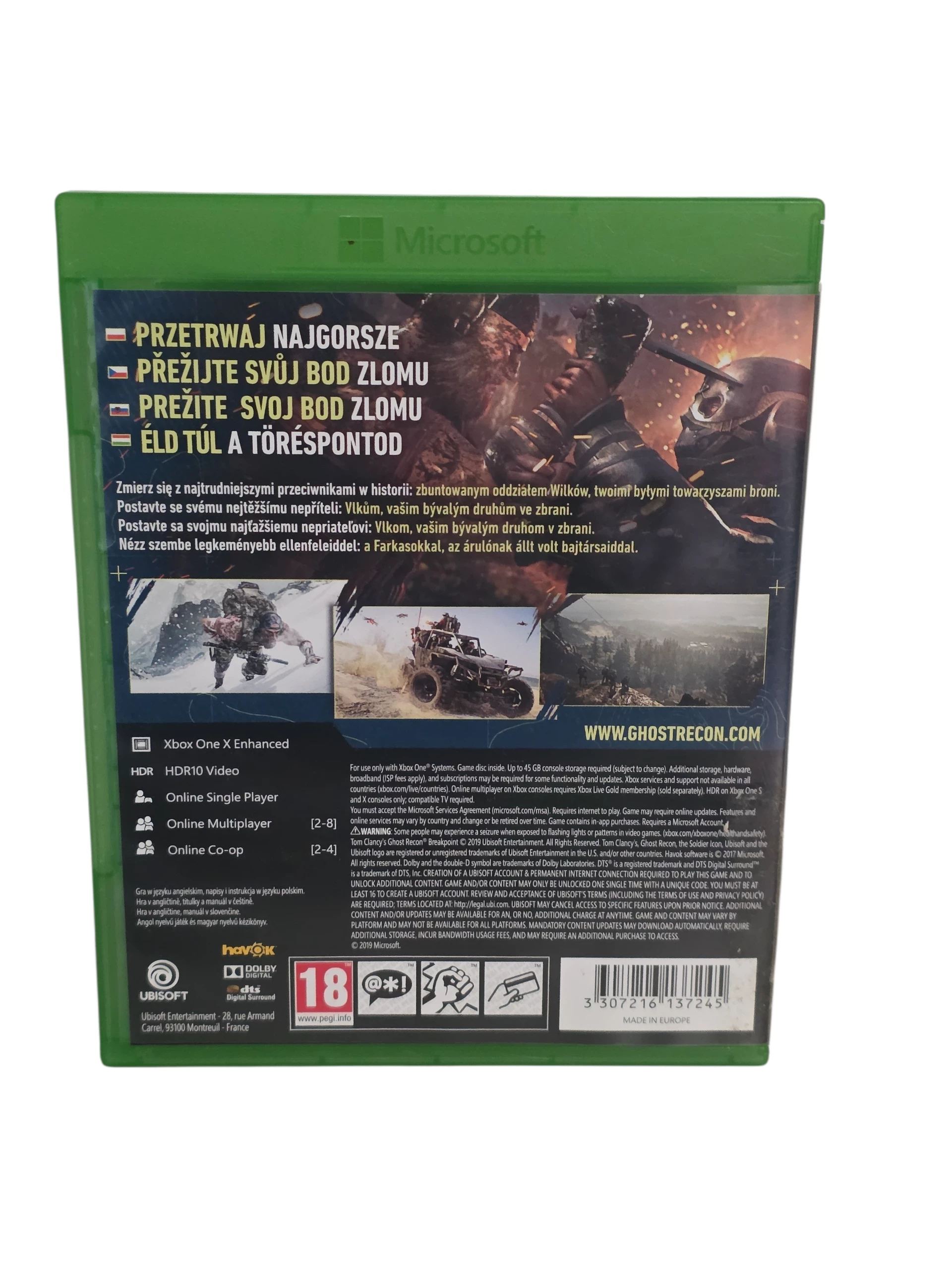 GRA XBOX ONE TOM CLANCY'S GHOST RECON BREAKPOINT | Gry na konsole ...