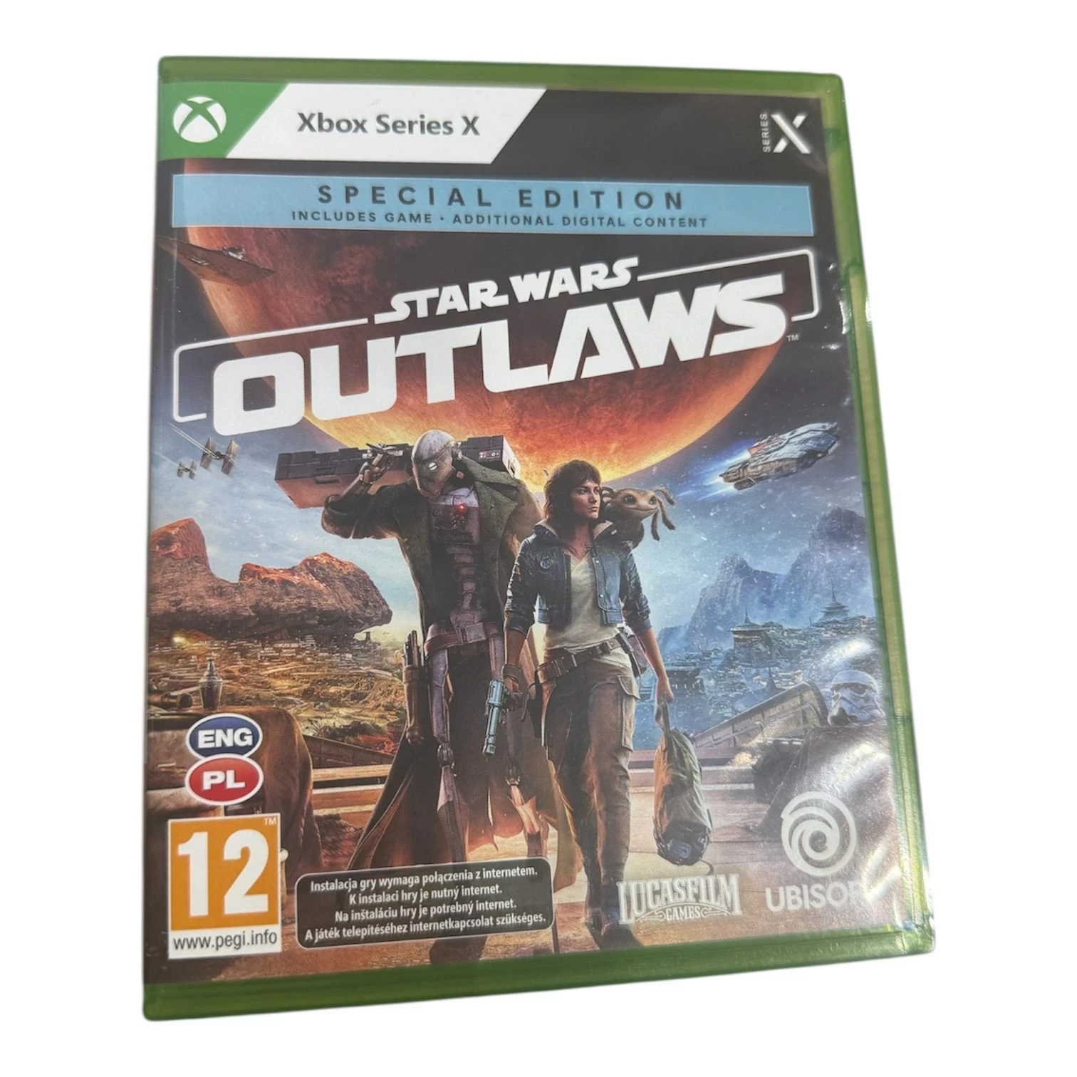 GRA NA XBOX SERIES X STAR WARS OUTLAWS | Gry na konsole | Loombard.pl