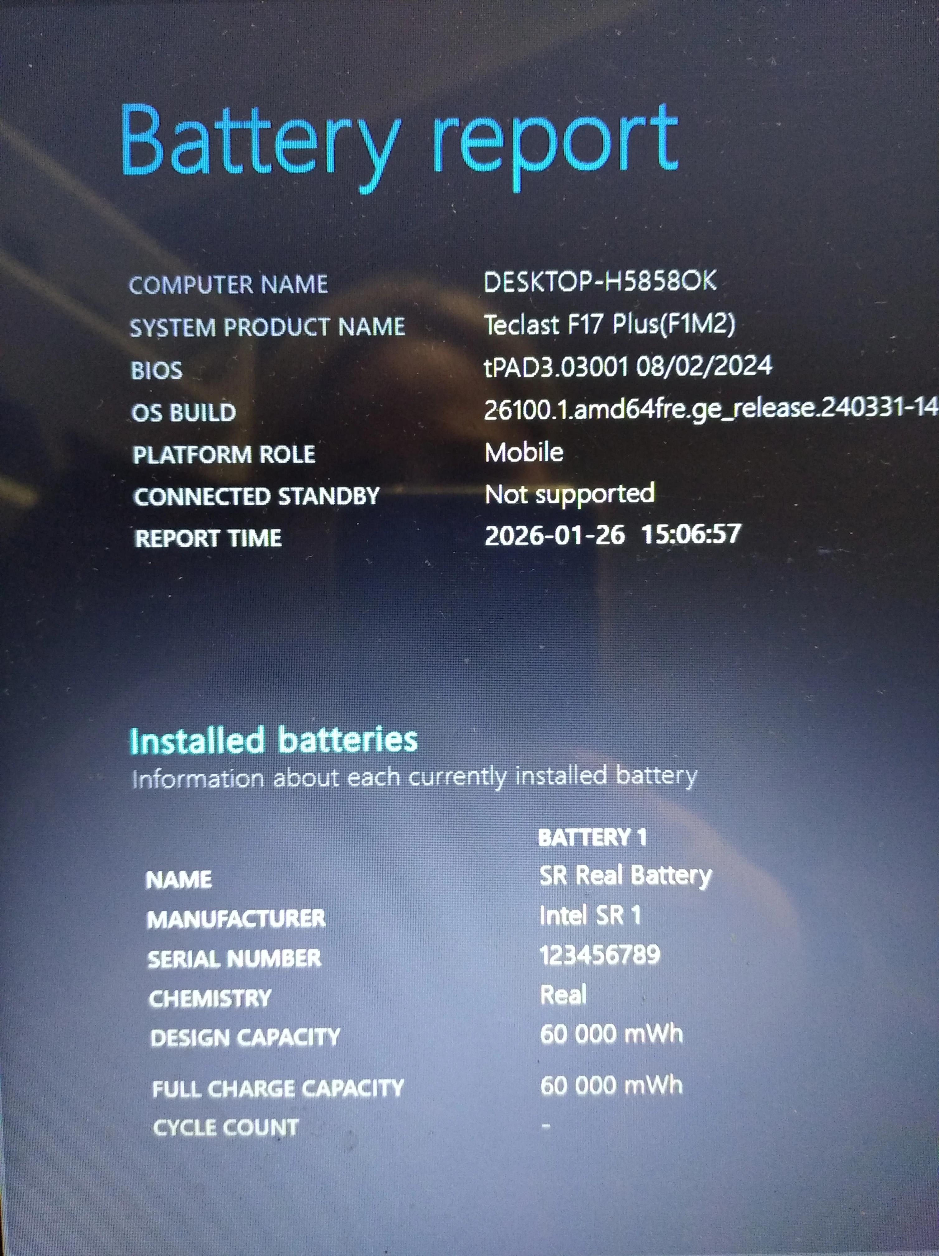 LAPTOP TECLAST F17 PLUS 17.3"/ INTEL N95 /16 GB / 512 GB WINDOWS 11 PRO ...