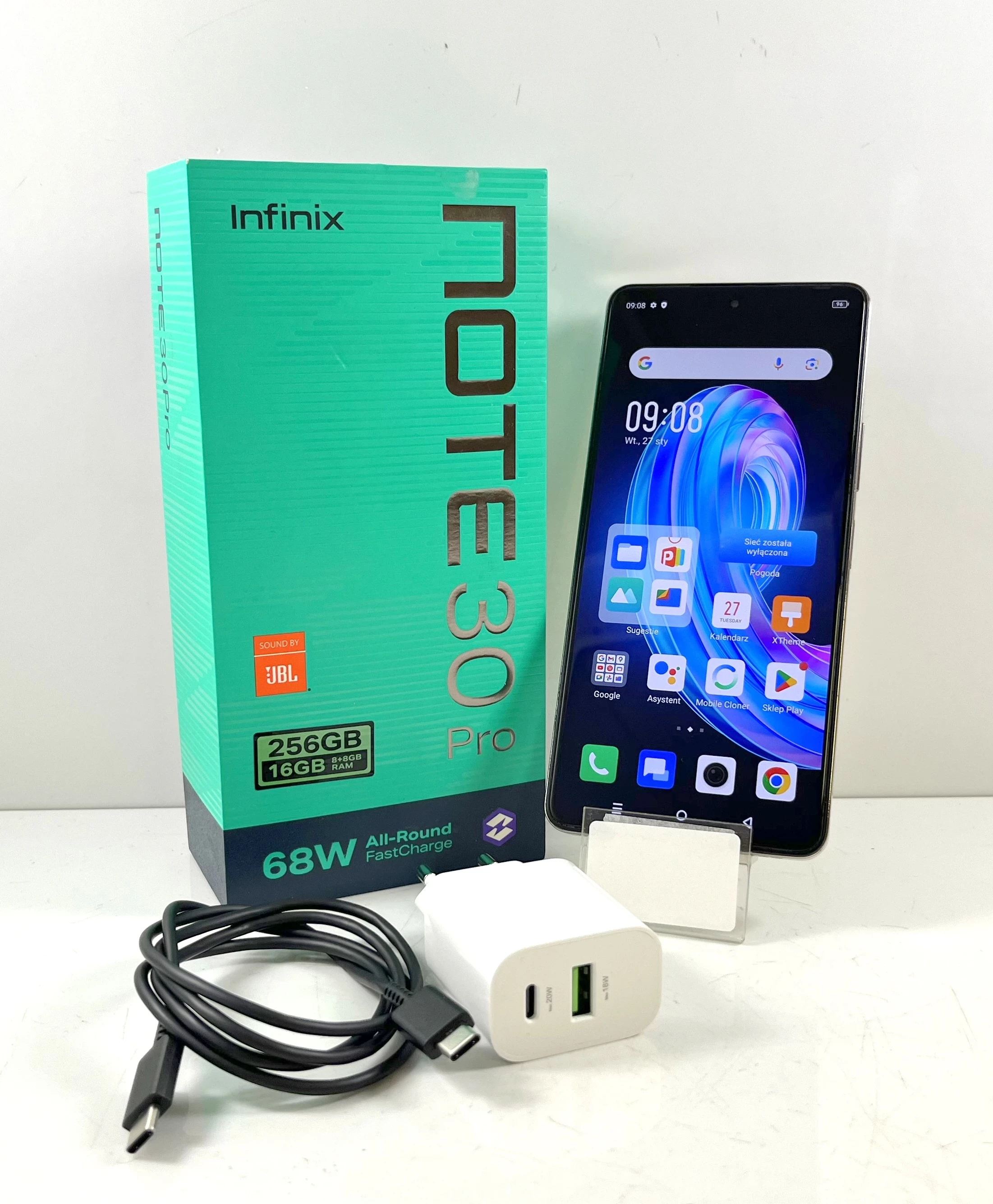 TELEFON INFINIX NOTE 30 PRO 16GB/256GB | Smartfony i telefony komórkowe ...