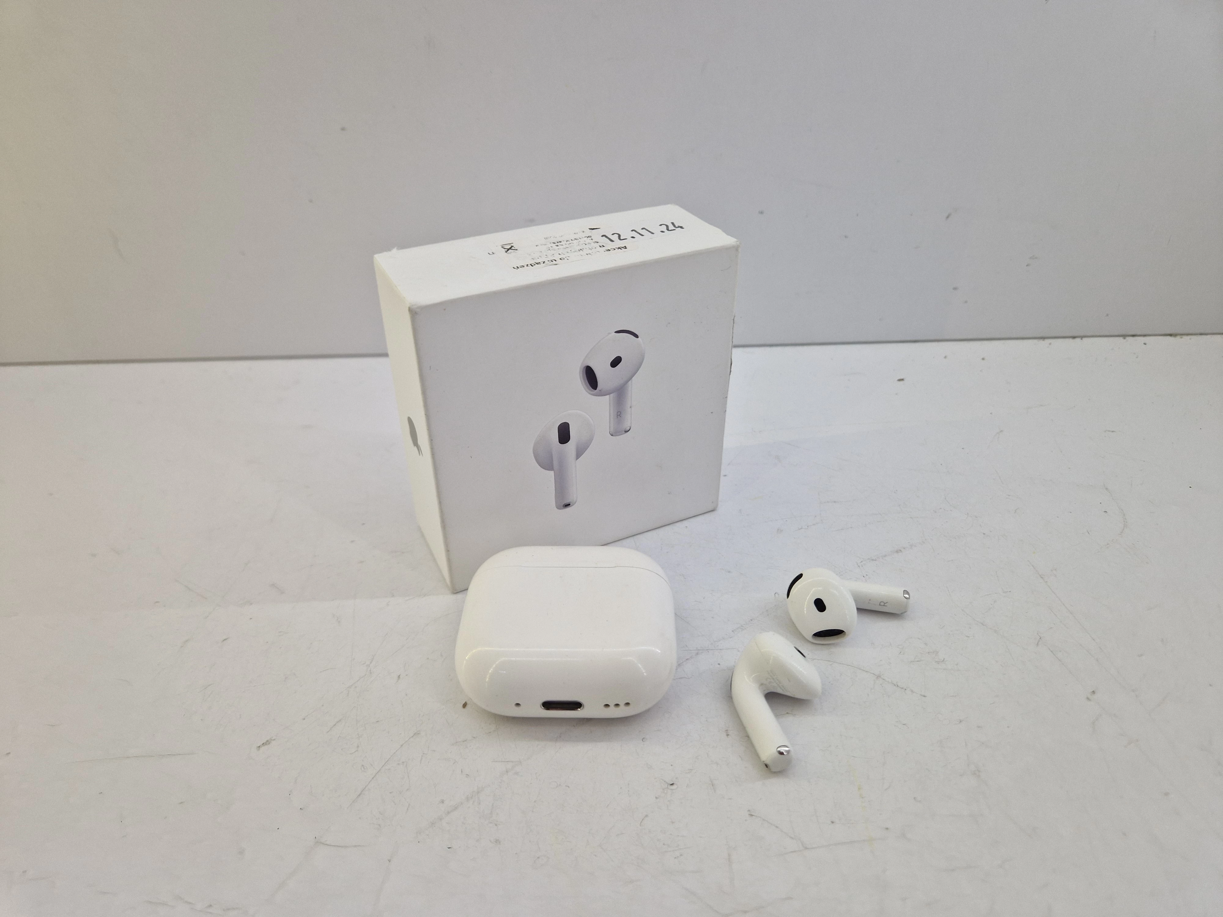 SŁUCHAWKI BEZPRZEWODOWE AIR PODS 4 ANC PUDEŁKO | Bezprzewodowe ...