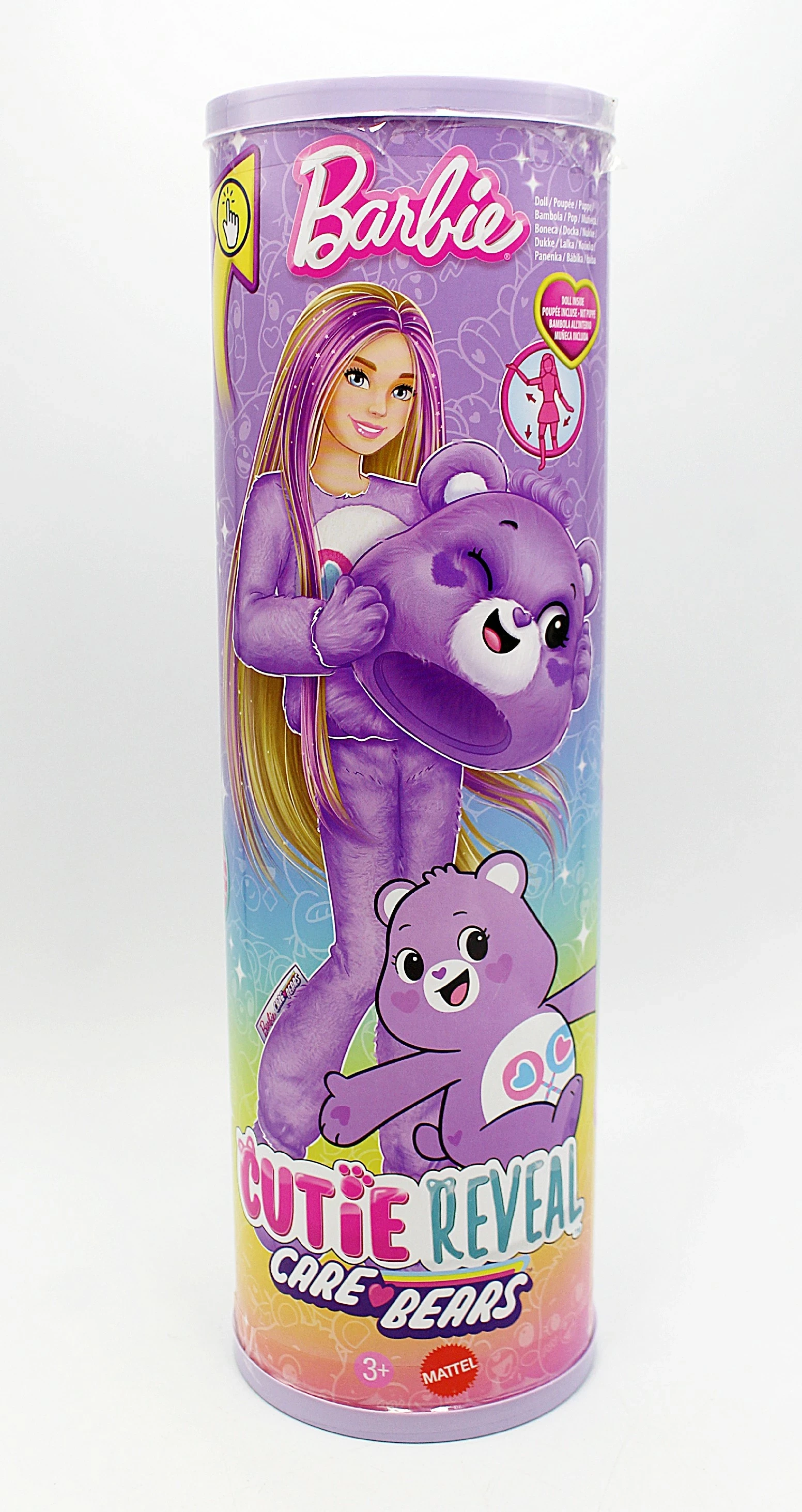 LALKA BARBIE CUTIE REVEAL CARE BEARS TROSKLIWE MISIE JCN94 MIŚKA ...