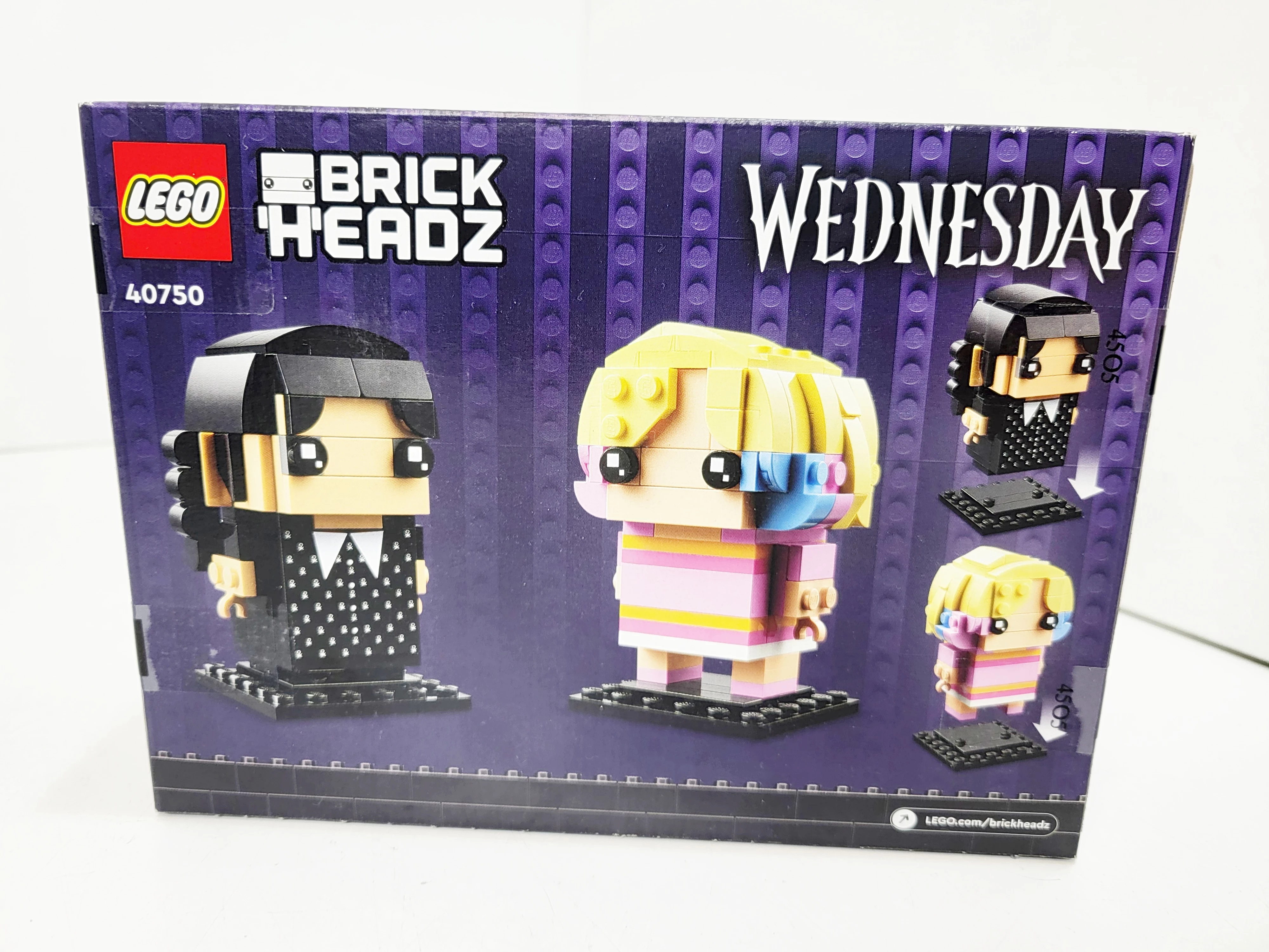 LEGO 40750 BRICKHEADZ WEDNESDAY I ENID | BrickHeadz | Loombard.pl