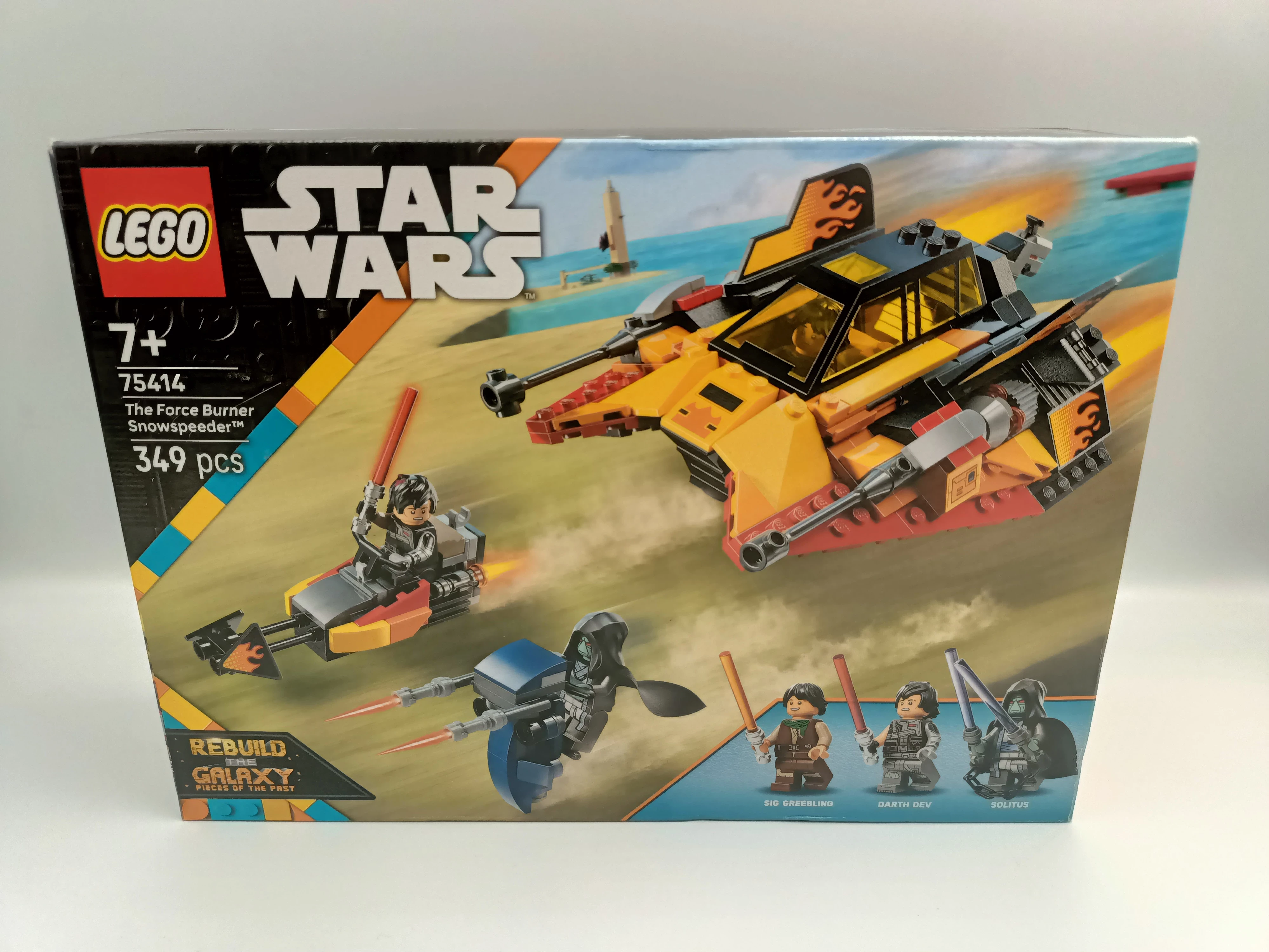 LEGO STAR WARS 75414 PŁOMIENNY ŚMIGACZ ŚNIEŻNY | Star Wars | Loombard.pl