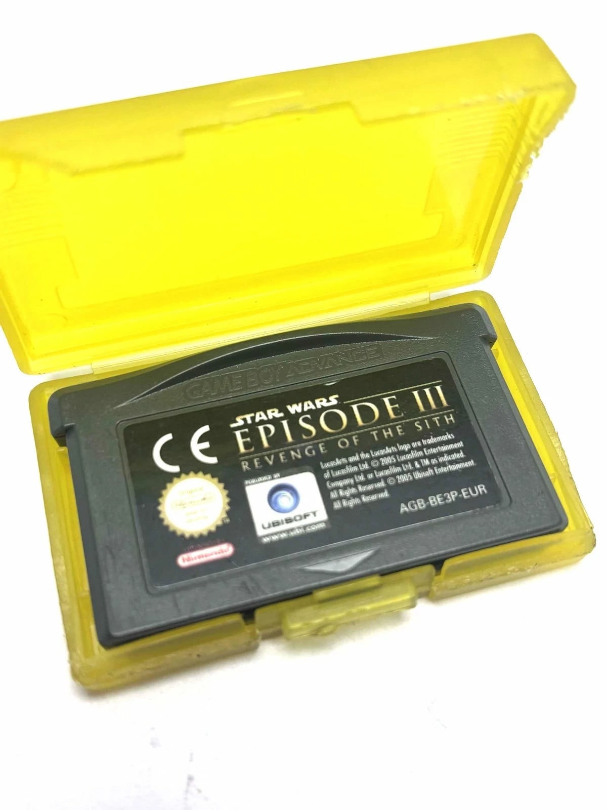 GRA GAMEBOY ADVANCE STAR WARS EPISODE 3 REVENGE OF THE SITH | Gry na ...