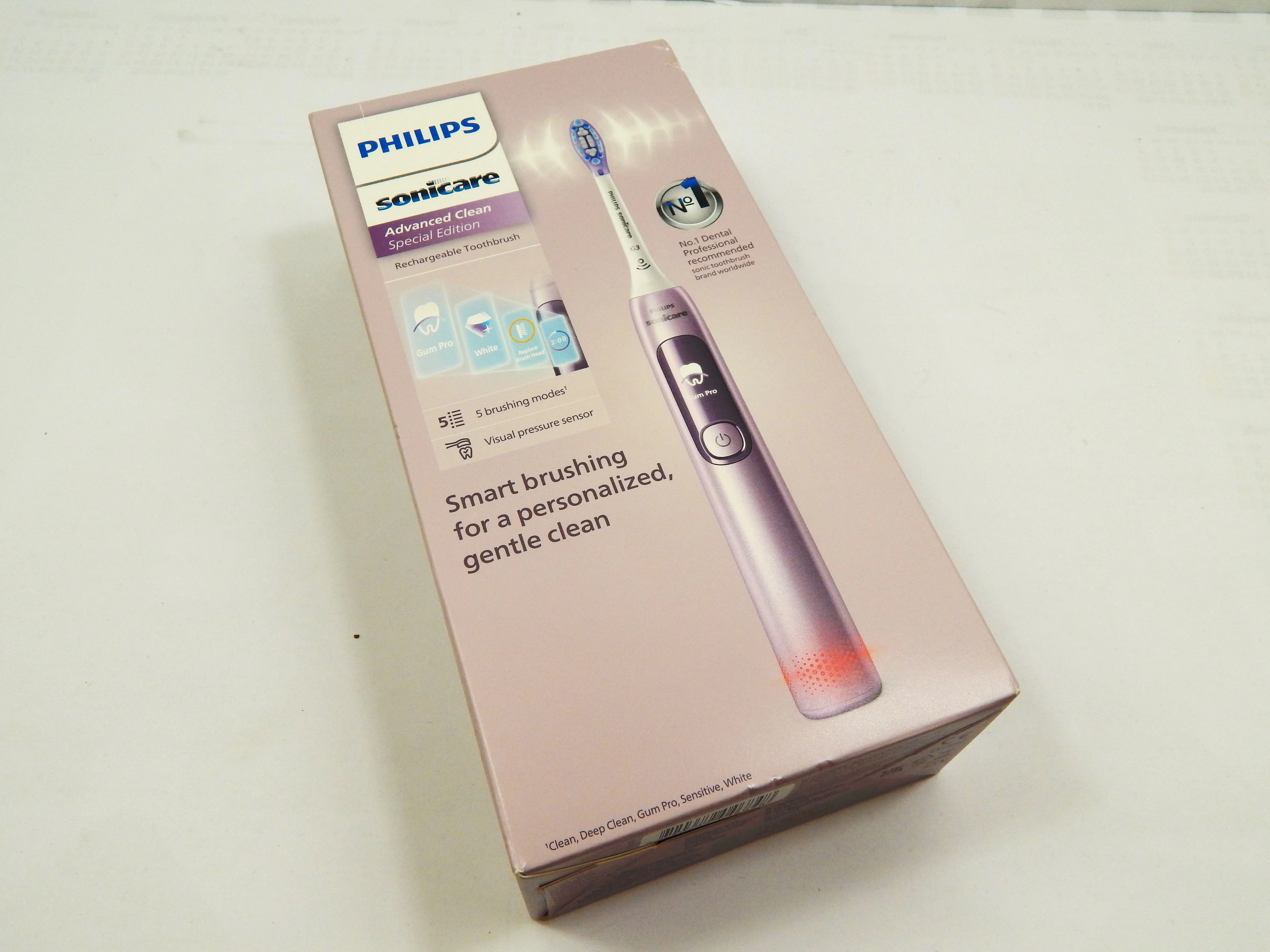 PHILIPS SONICARE SZCZOTECZKA SONICZNA Z WYŚWIETLACZEM RÓŻOWA HX3792/12 ...