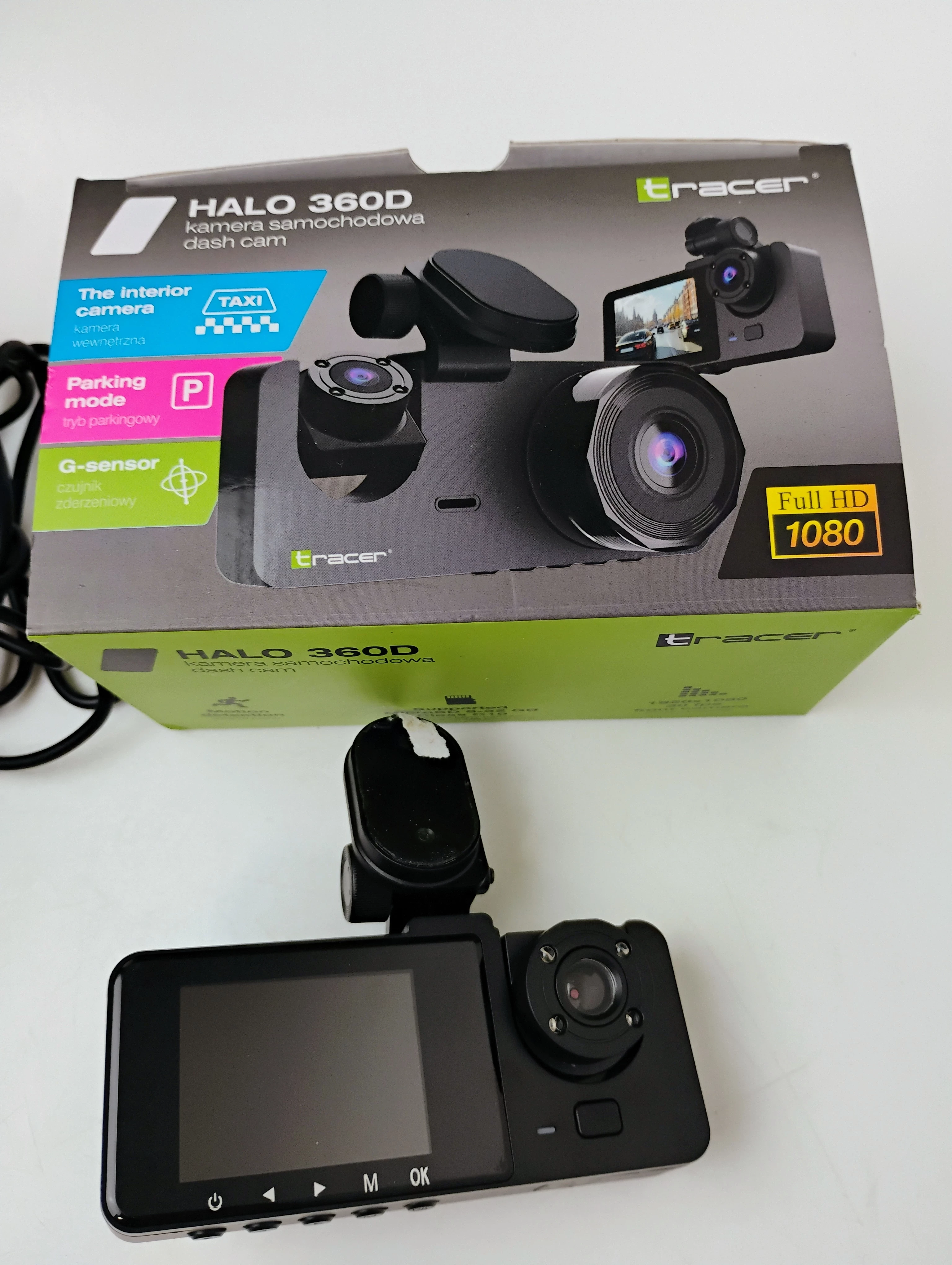 KAMETA SAMOCHODOWA EXTRA PLUS FULL HD | Kamery samochodowe | Loombard.pl