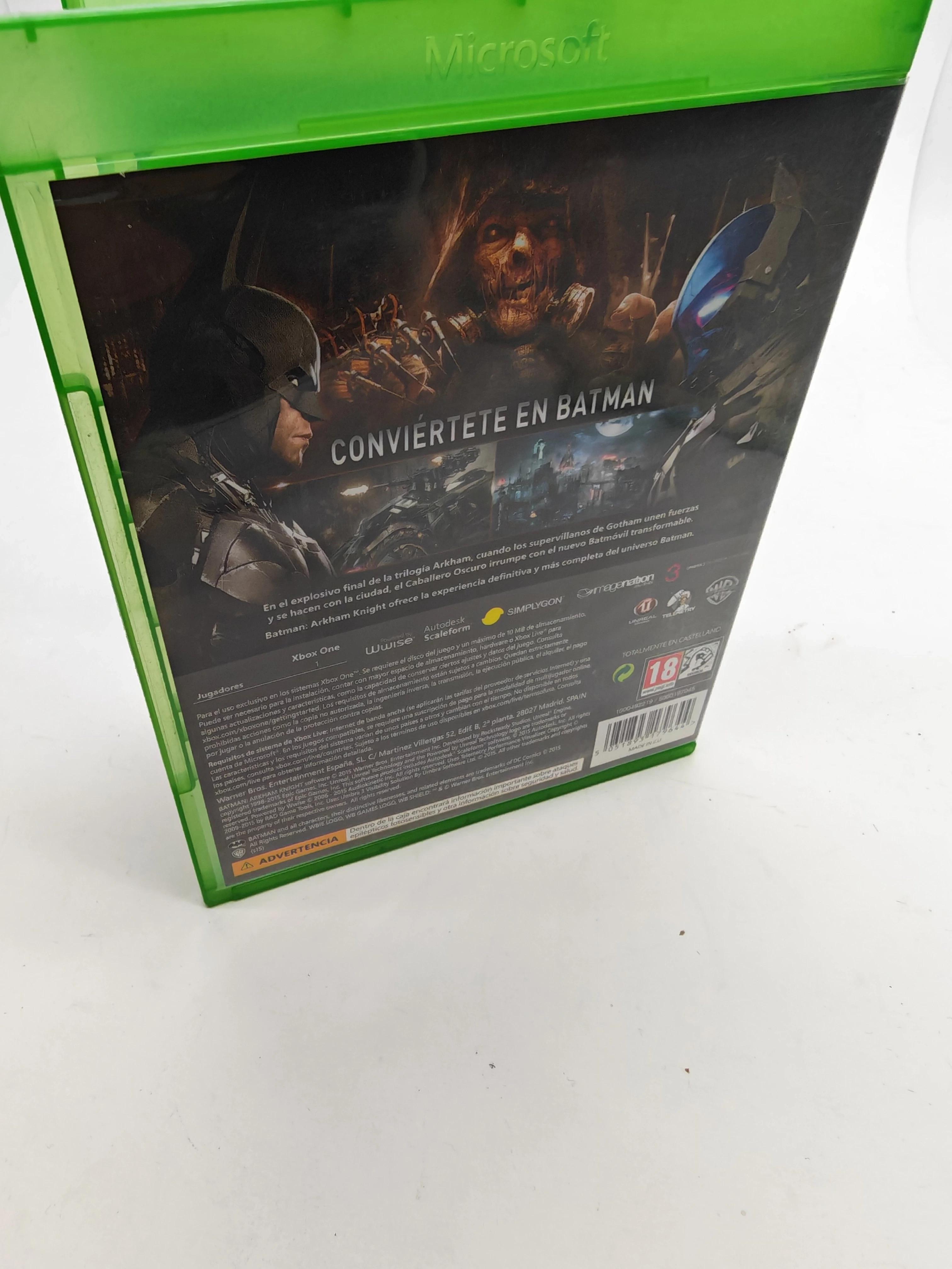 GRA NA KONSOLĘ MICROSOFT XBOX ONE "BATMAN: ARKHAM KNIGHT" | Gry na ...
