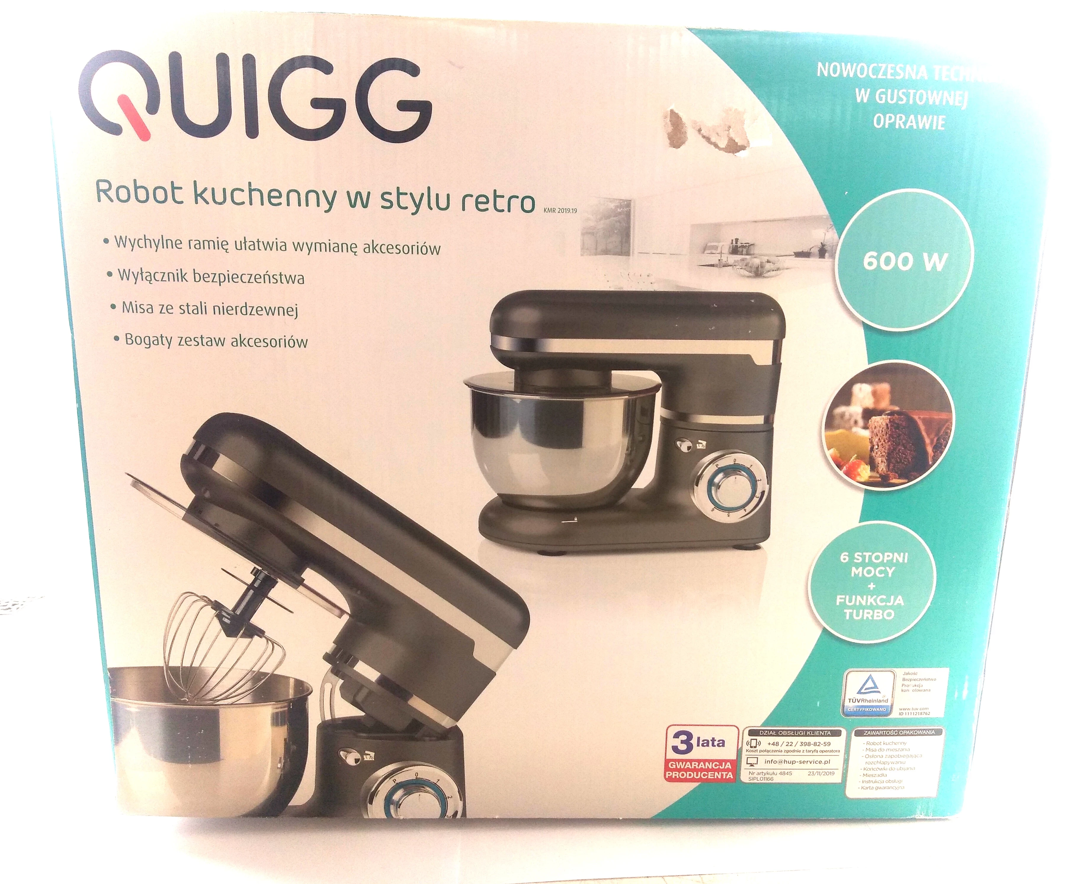 ROBOT KUCHENNY QUIGG KMR 2019.19 | Roboty kuchenne | Loombard.pl