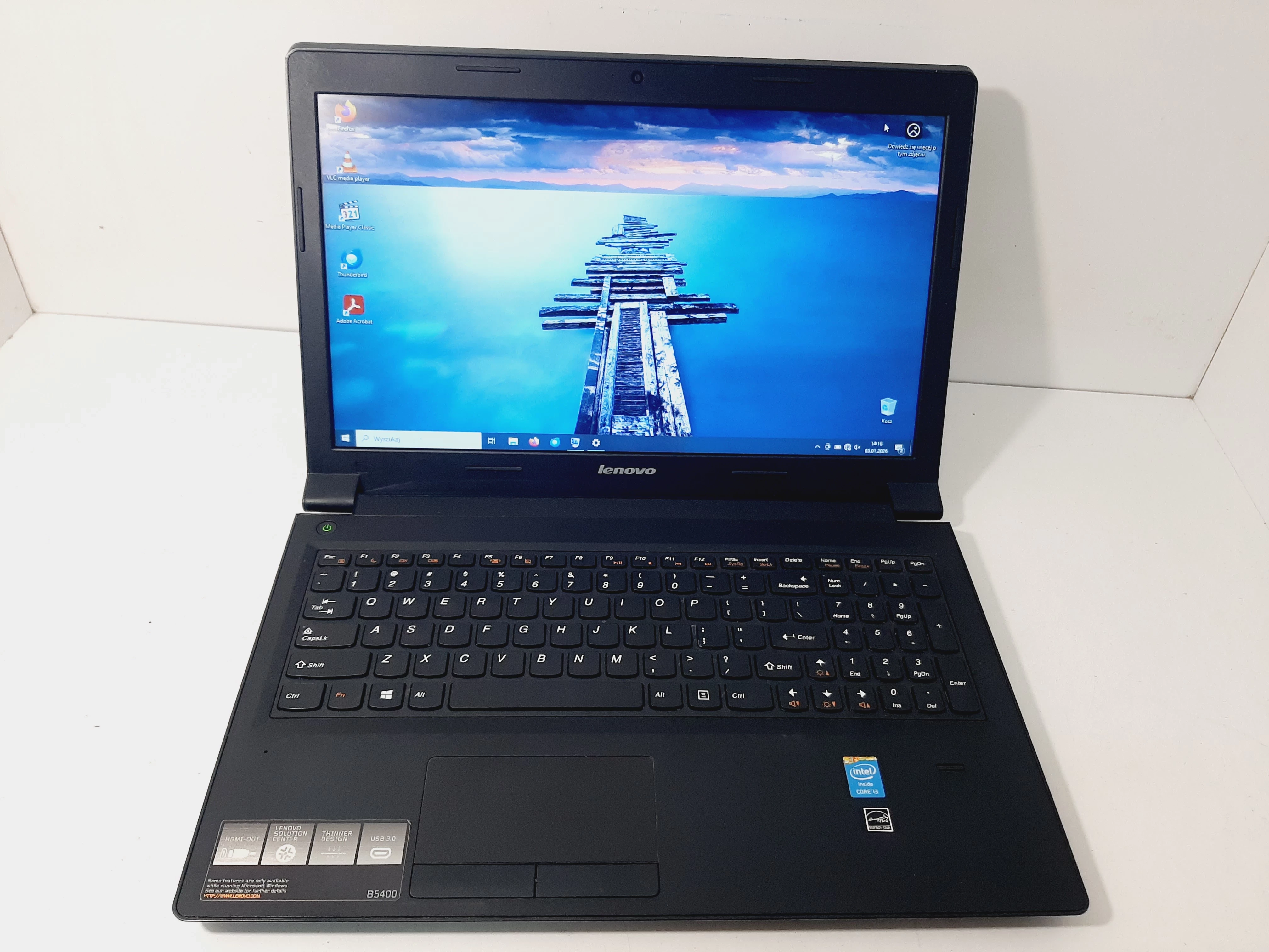 LAPTOP LENOVO B5400 I3 8/256 GB | Laptopy | Loombard.pl