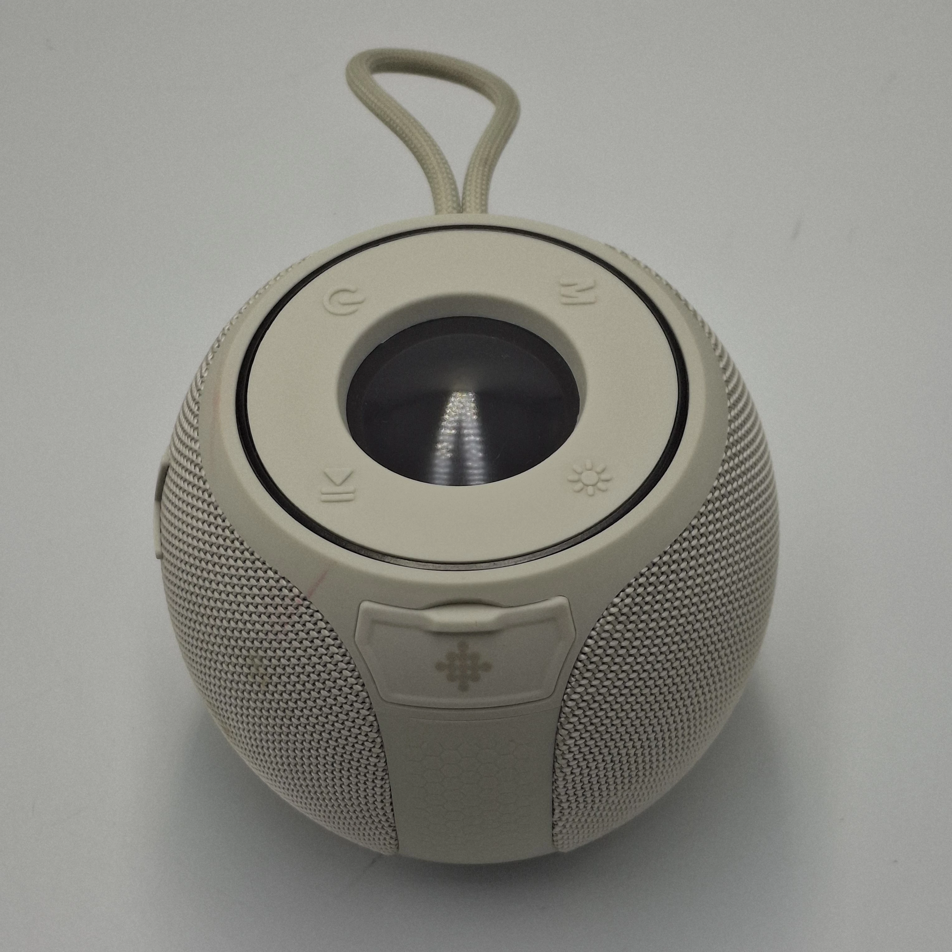 GŁOŚNIK INTEMPO BIAŁY ARIA SPHERE SPEAKER LED BT | Głośniki przenośne ...