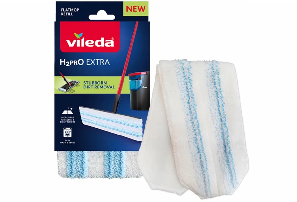 WKŁAD DO MOPA PŁASKIEGO VILEDA H2PRO EXTRA | Wkłady do mopów | Loombard.pl