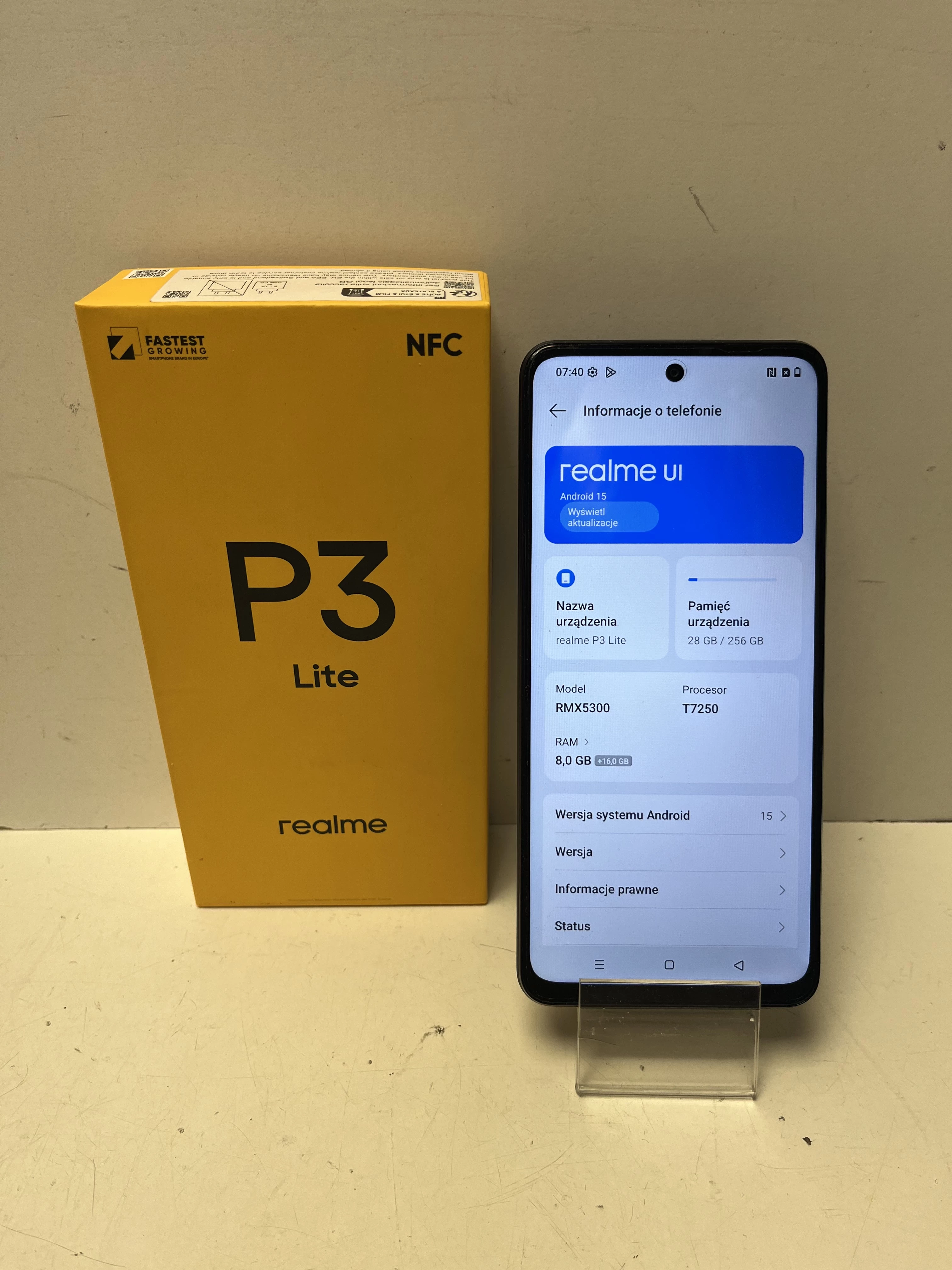 TELEFON REALME P3 LITE 8/256GB | Smartfony i telefony komórkowe ...
