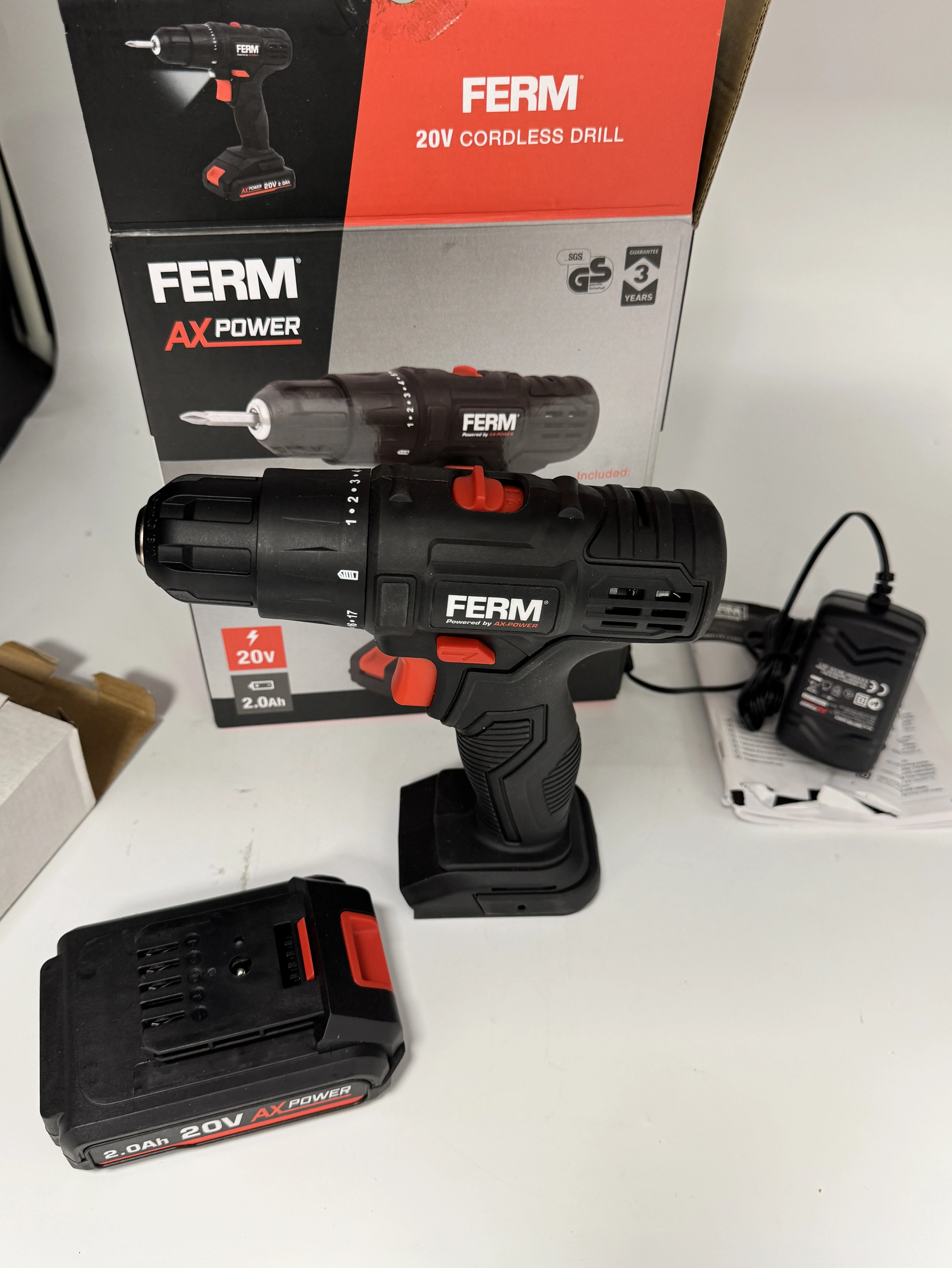 WKRĘTARKA FERM AXPOWER 20V | Wkrętarki | Loombard.pl