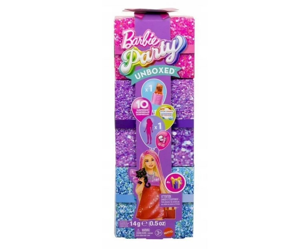 BARBIE REVEAL GLAM PARTY BLONDYNKA LALKA Z AKCESORIAMI JFY68 | Loombard.pl