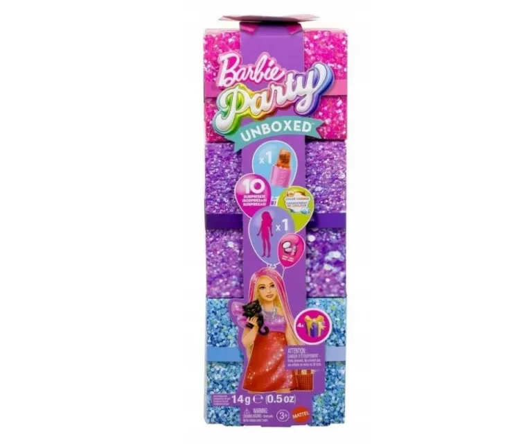 BARBIE REVEAL GLAM PARTY BLONDYNKA LALKA Z AKCESORIAMI JFY68 | Loombard.pl