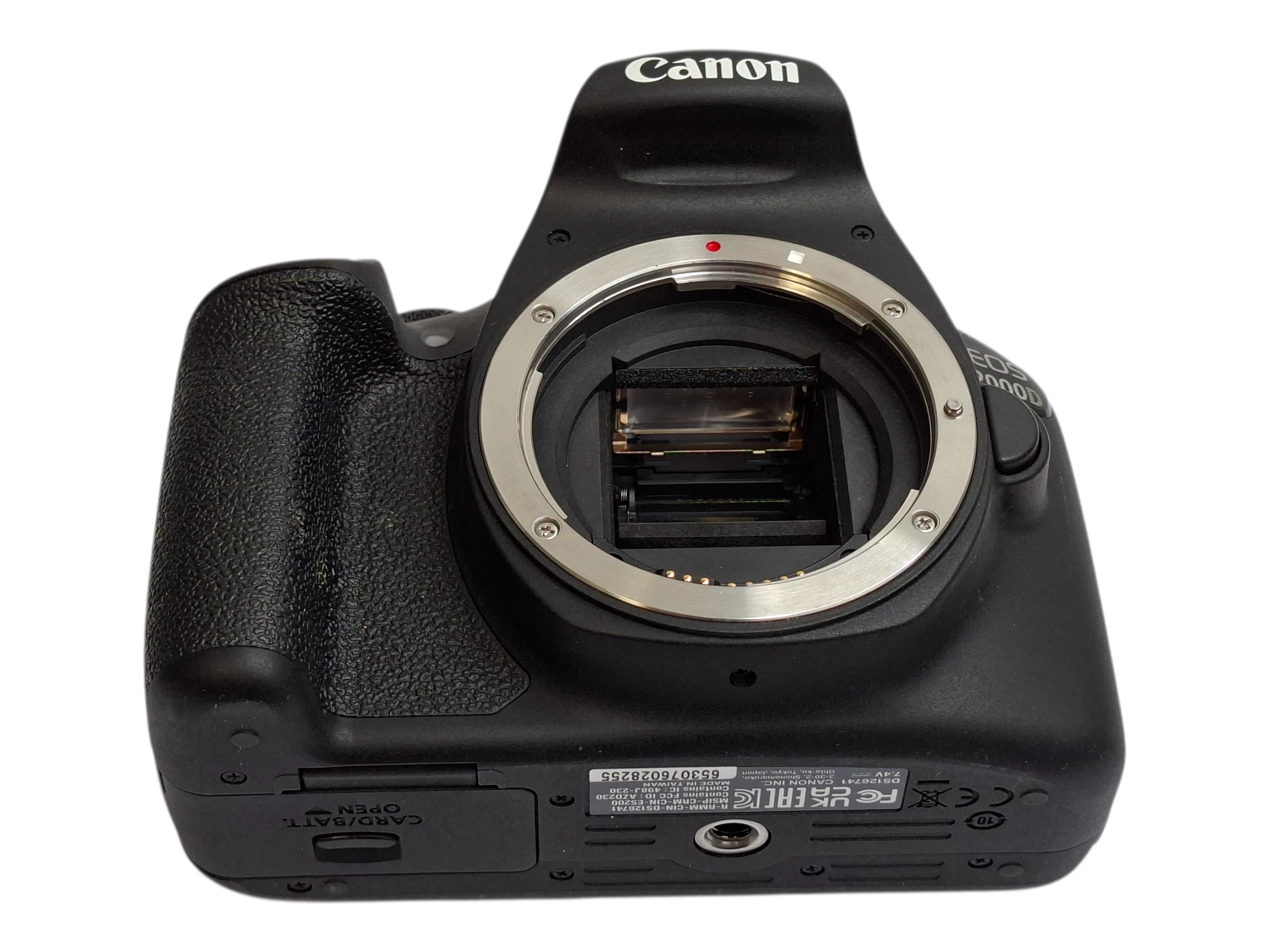 LUSTRZANKA CANON EOS 2000D | Lustrzanki | Loombard.pl