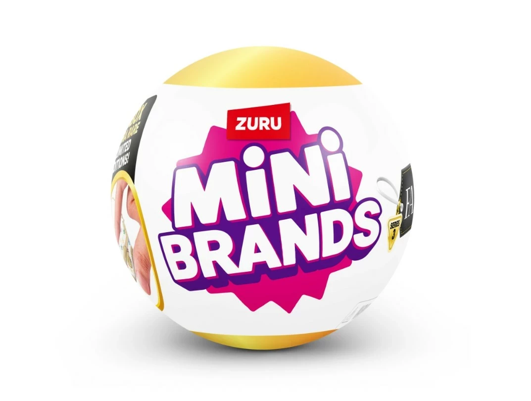 ZURU MINI BRANDS FASHION KULA Z 5 NIESPODZIANKAMI AKCESORIA MODOWE ...