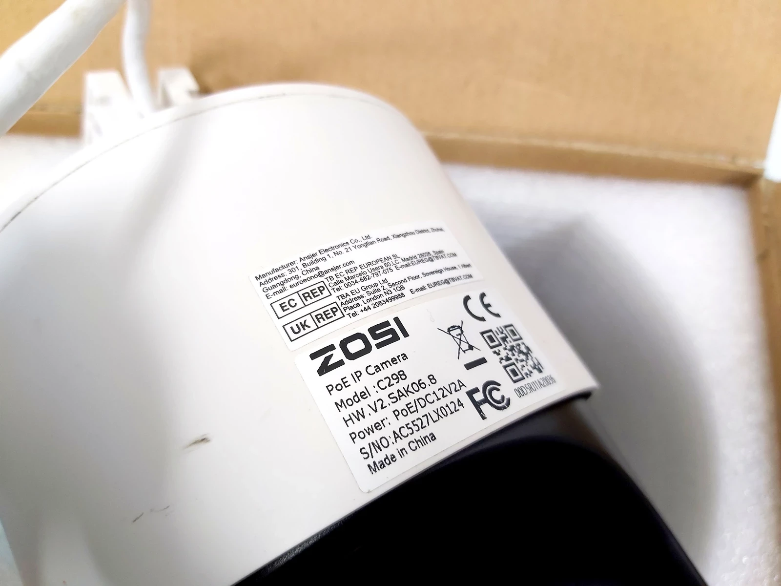 KAMERA ZEWNĘTRZNA IP ZOSI C298 WIFI 6MP DUAL PAN TILT IP66 KPL | Loombard.pl