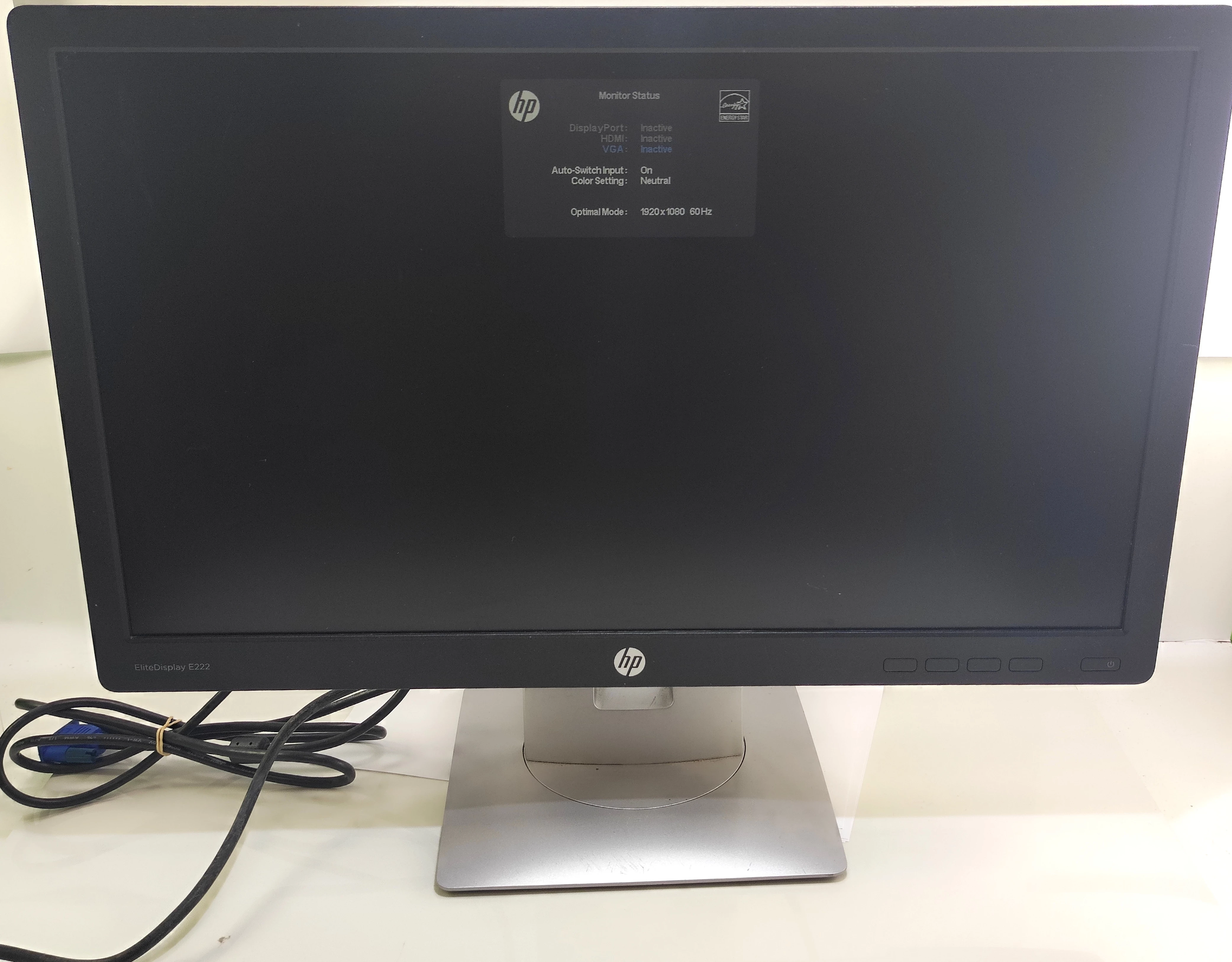 MONITOR LED HP ELITEDISPLAY E222 21,5 " 1920 X 1080 | Monitory ...