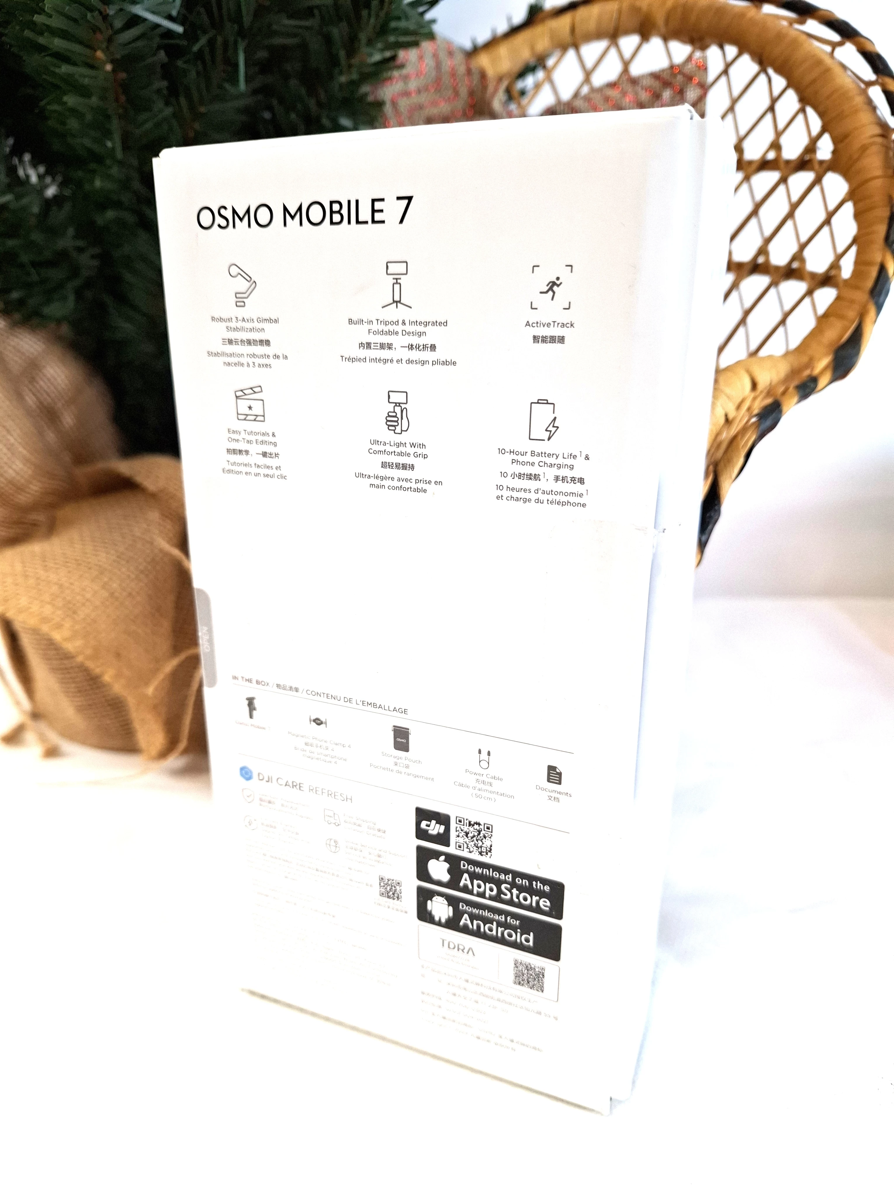 DJI OSMO MOBILE7 GIMBAL KOMPLET | Stabilizatory obrazu dla aparatów i ...