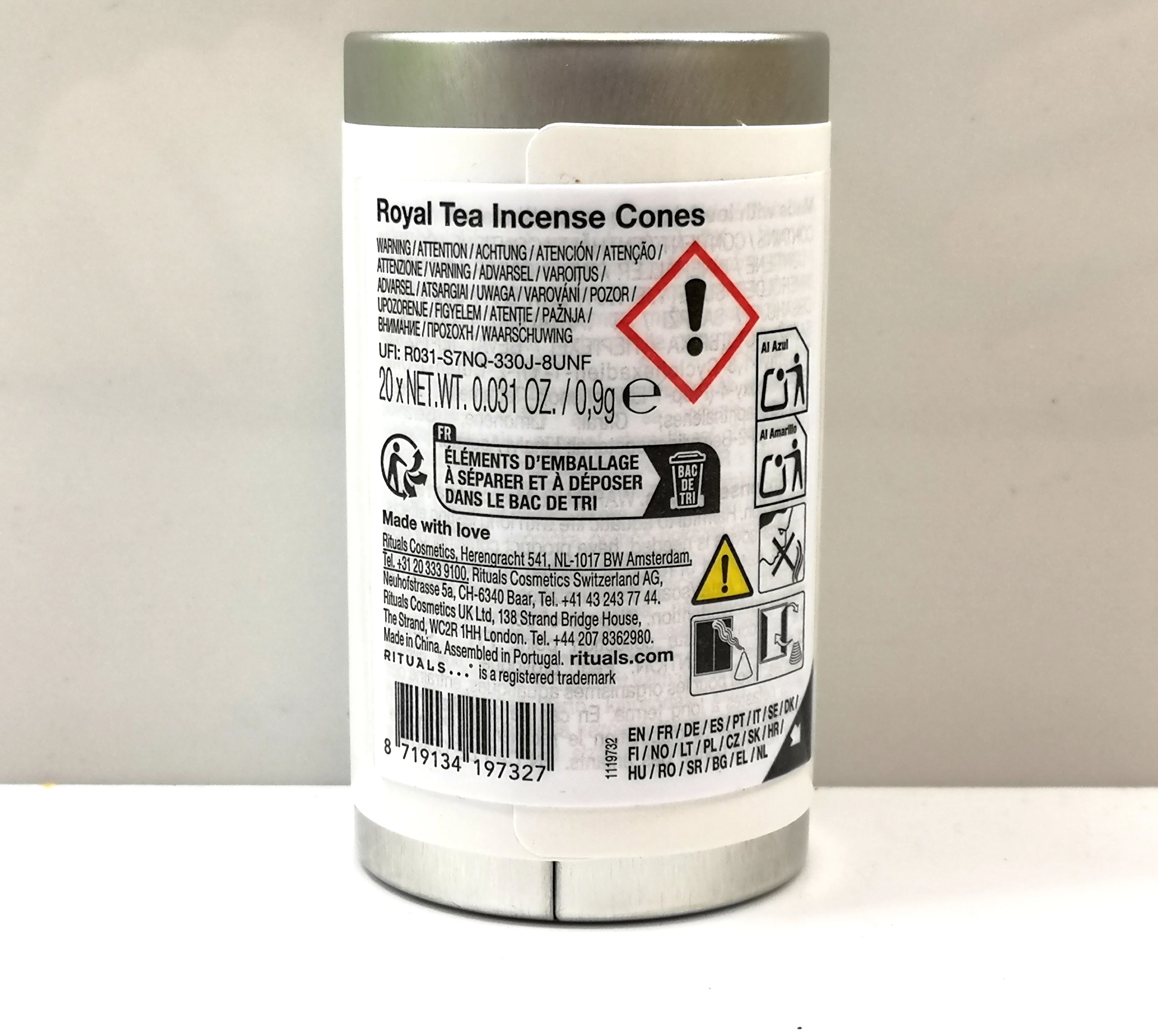 RITUALS KADZIDŁA STOŻKOWE ROYAL TEA PRIVATE COLLECTION | Kadzidełka ...