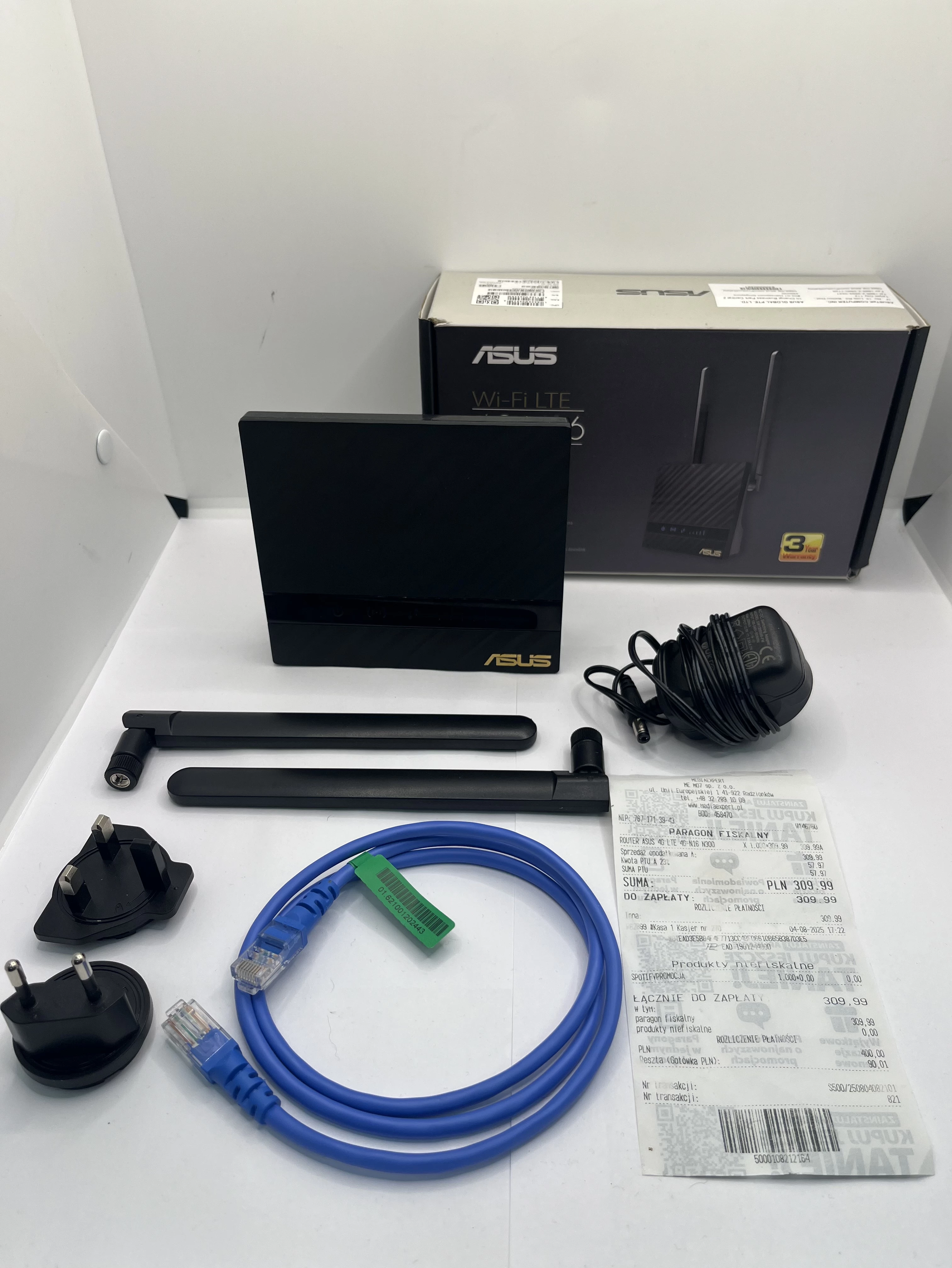 ROUTER ASUS 4G-N16 | Routery WiFi i Access Pointy | Loombard.pl