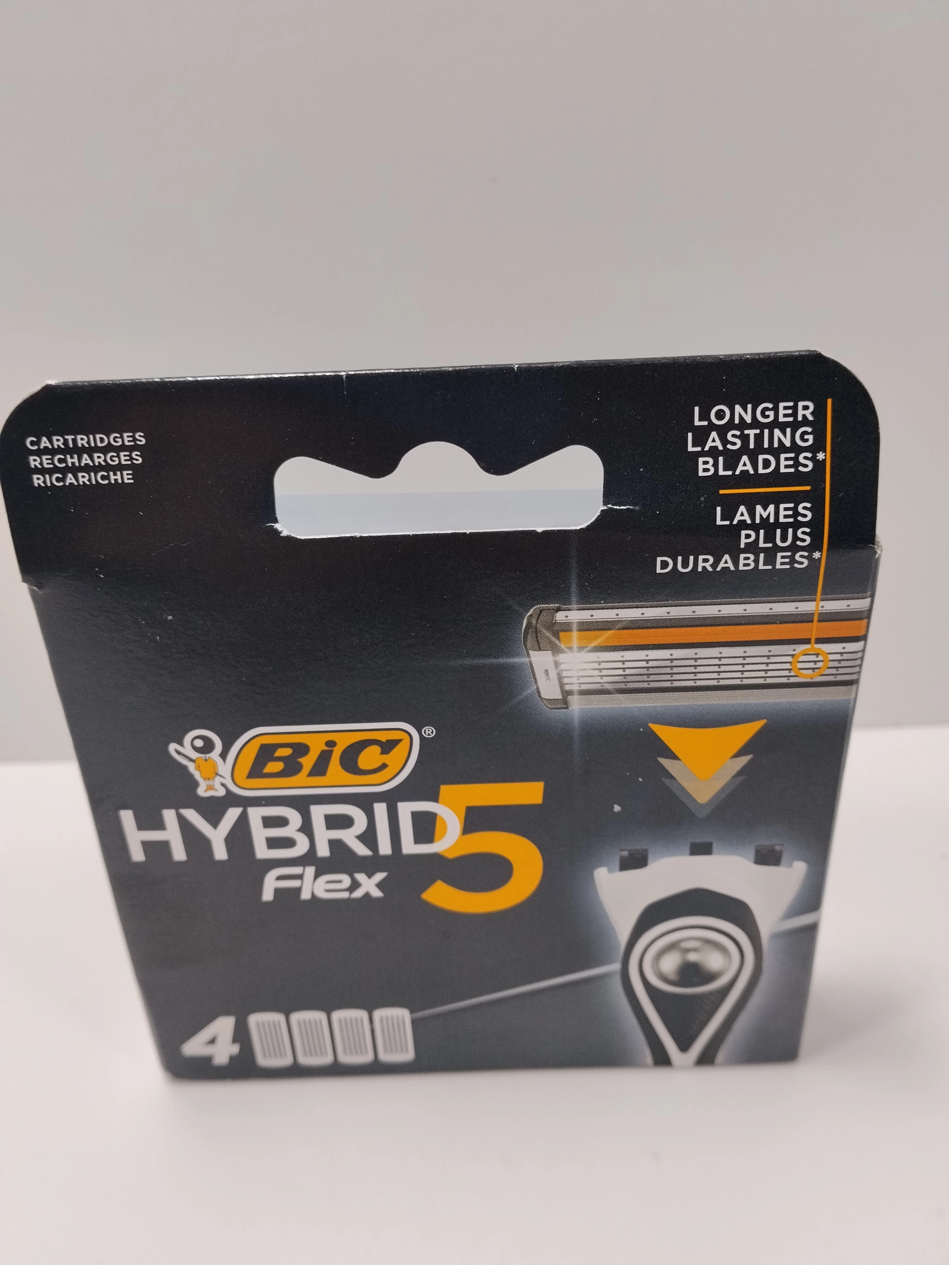 WKŁADY DO MASZYNKI BIC HYBRID 5 FLEX 4SZT | Wkłady do maszynek ...