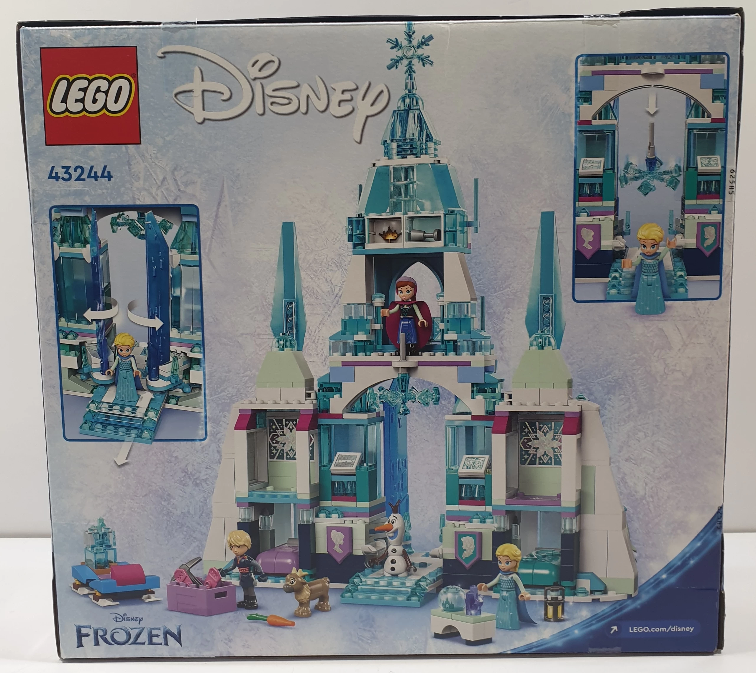 LEGO DISNEY 43244 DISNEY PRINCESS 43244 ELSA I JEJ LODOWY PAŁAC ...