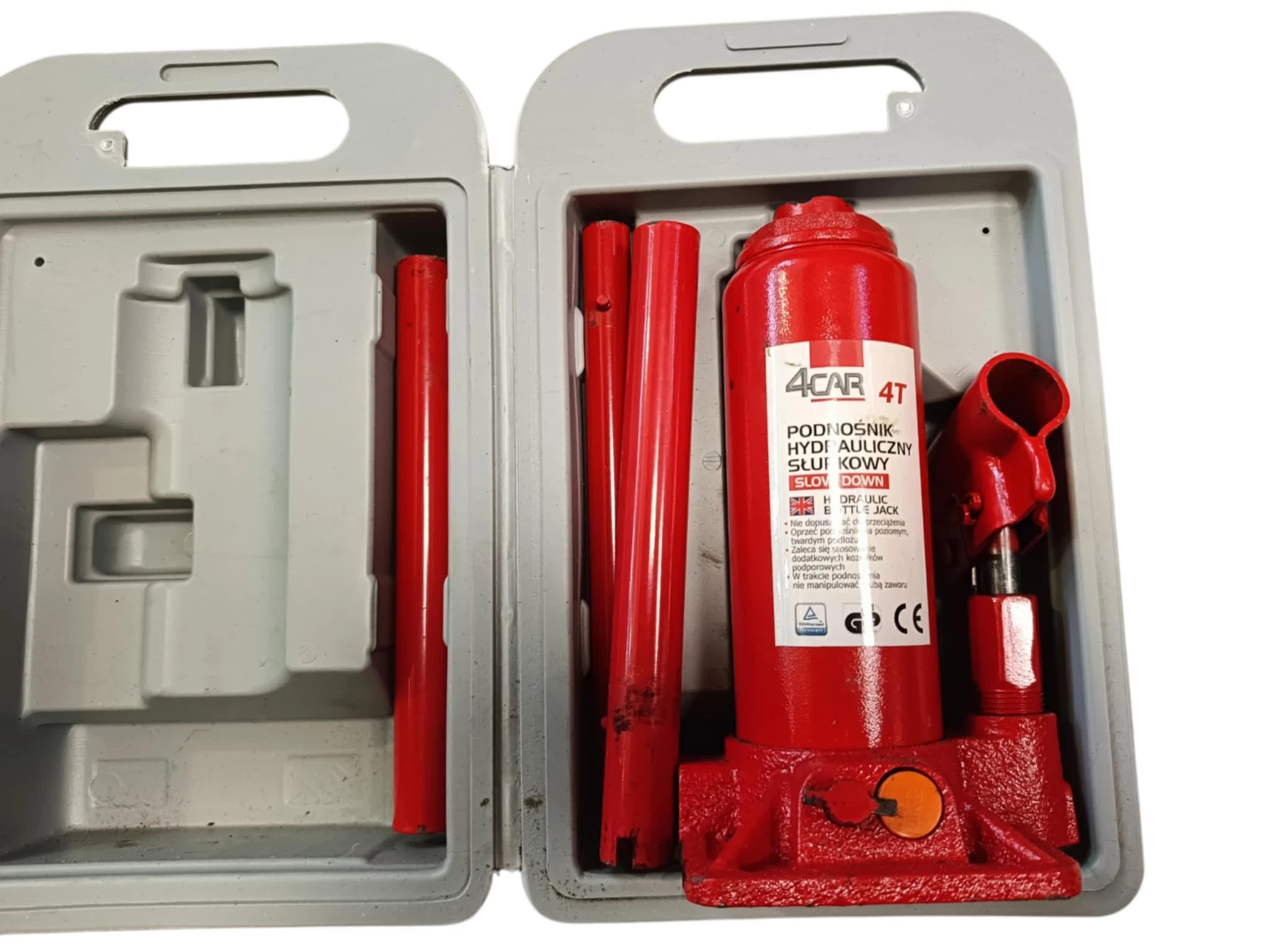 PODNOŚNIK HYDRAULICZNY SŁUPKOWY 4 T SLOW DOWN 4CAR | Podnośniki ...