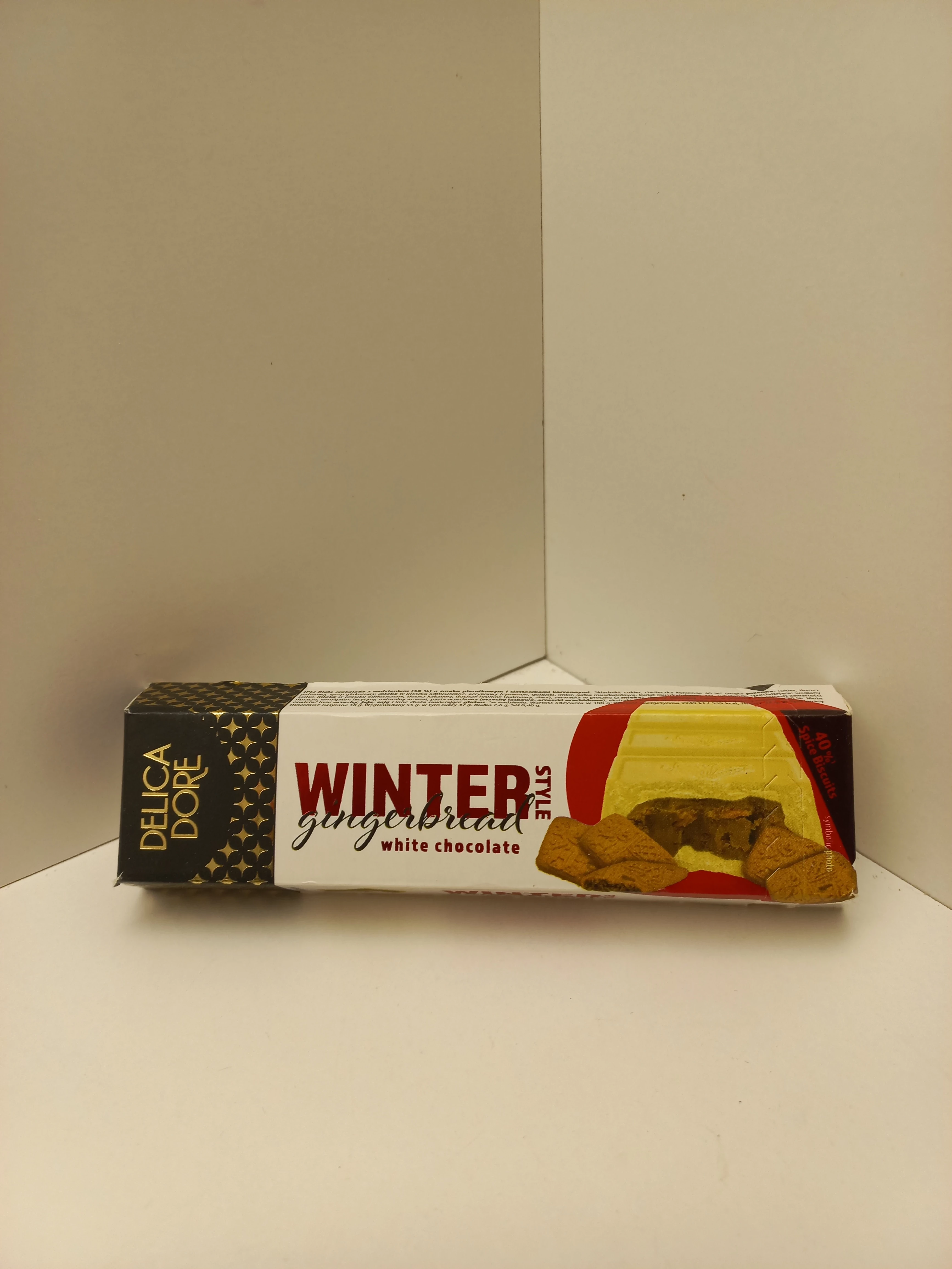 DELICADORE WINTER STYLE GINGERBREAD 72G DW: 10.2026 R. | Czekolady i ...