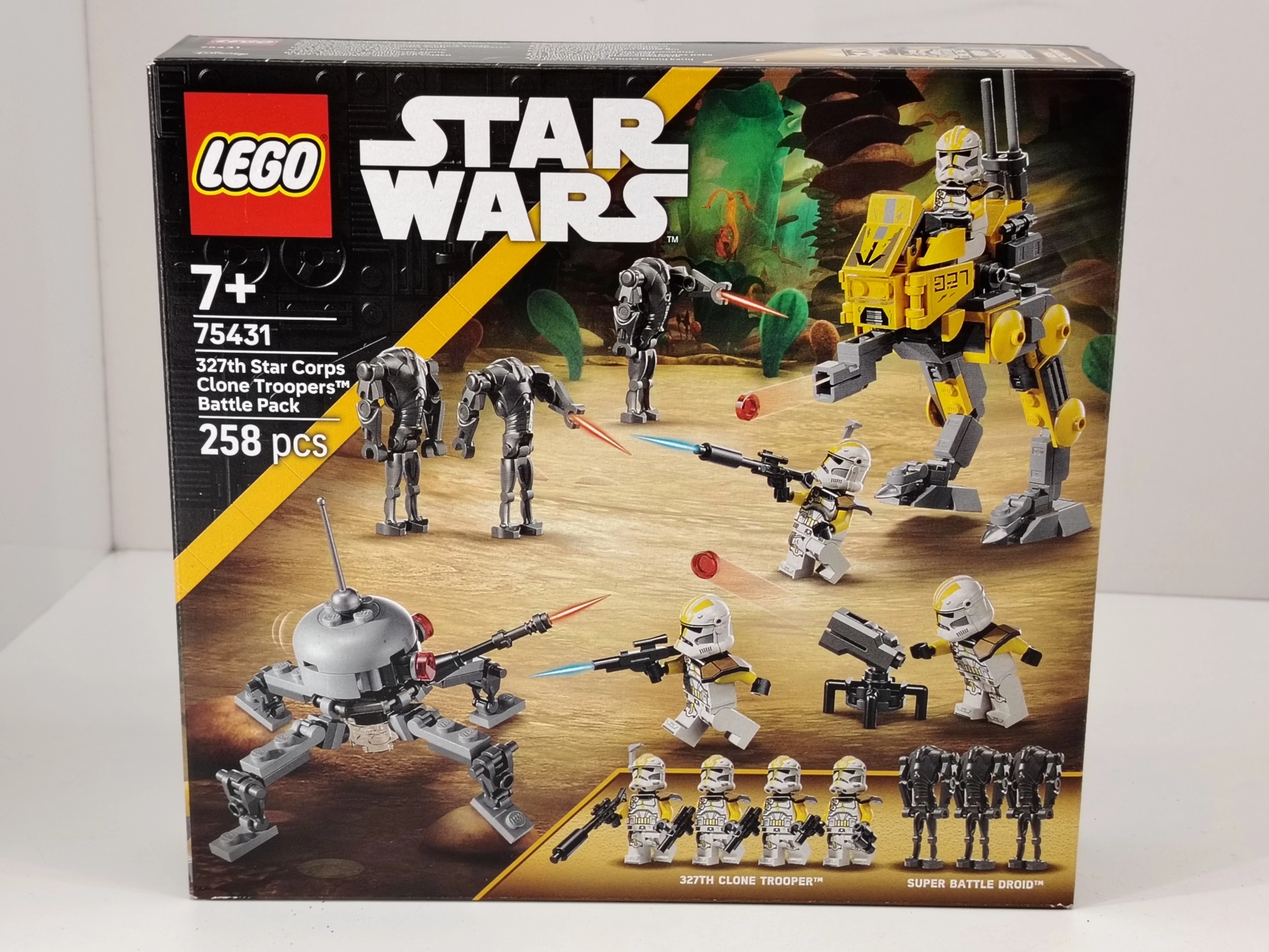 LEGO STAR WARS ZESTAW BITEWNY ŻOŁNIERZE-KLONY Z 327. KORPUSU GALAKT ...