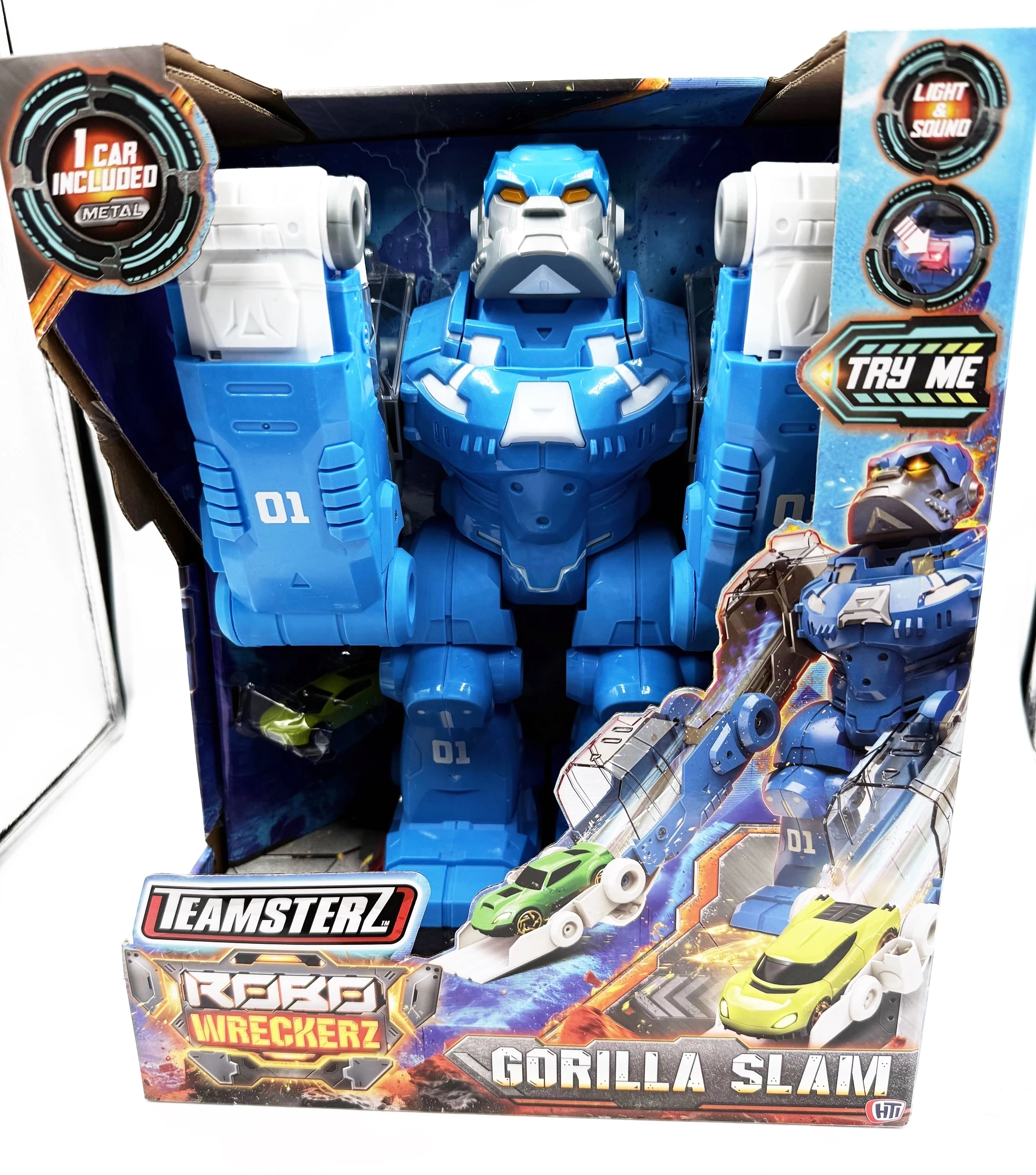 TEAMSTERZ - ROBO WRECKERZ GORILLA SLAM WITH 1 CAR | Roboty | Loombard.pl