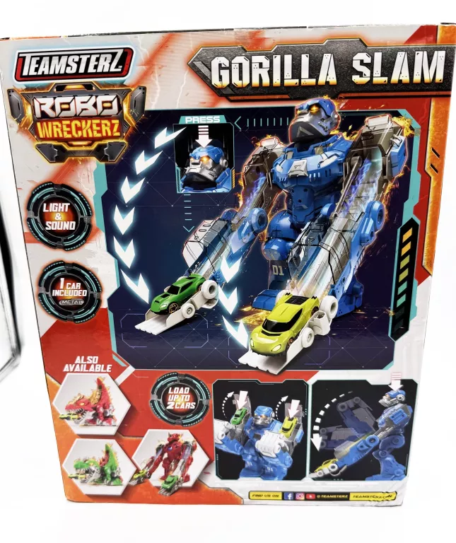 TEAMSTERZ - ROBO WRECKERZ GORILLA SLAM WITH 1 CAR | Roboty | Loombard.pl
