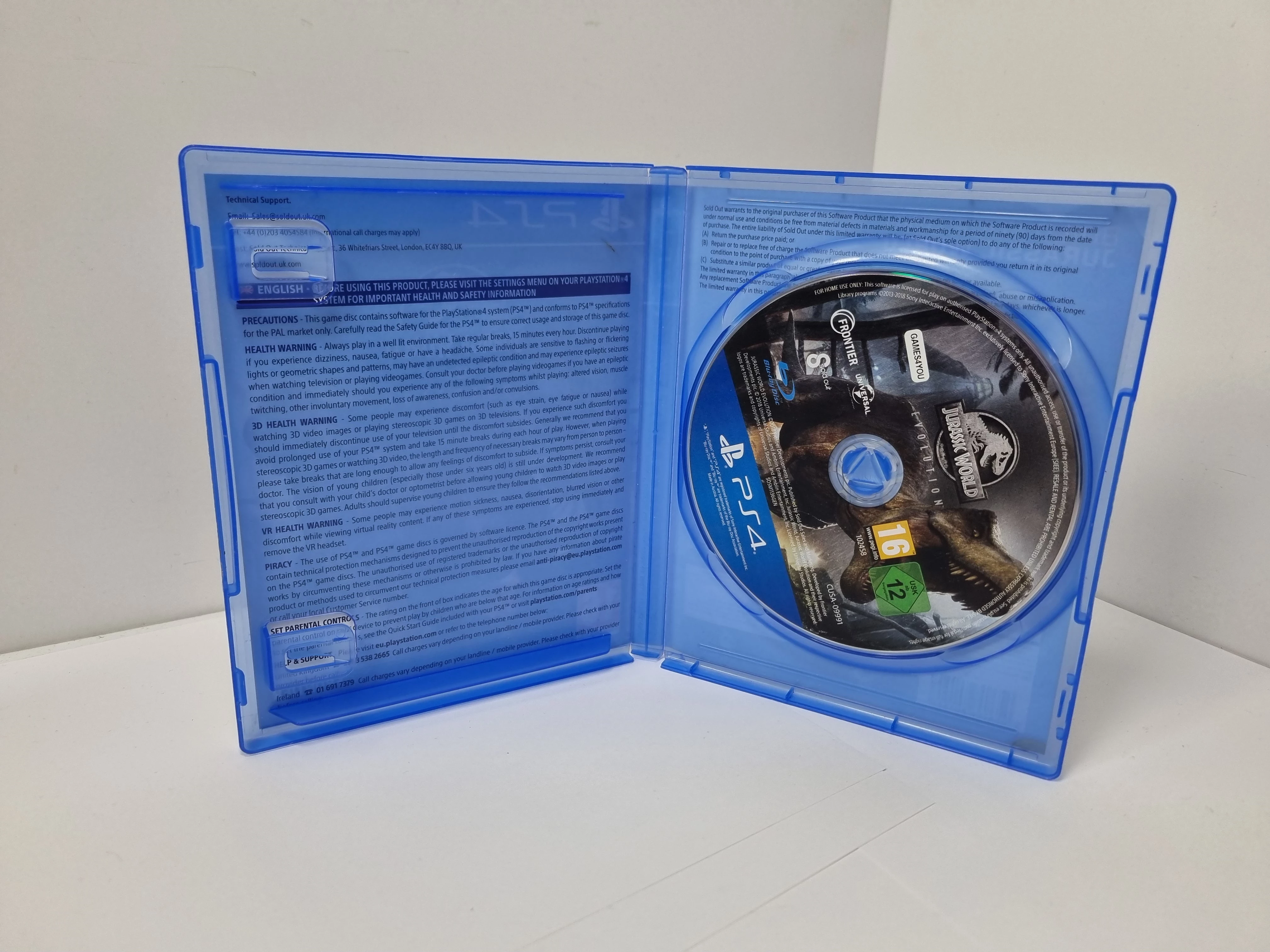 GRA PS4 JURASSIC WORLD EVOLUTION PLAYSTATION 4 | Gry na konsole ...