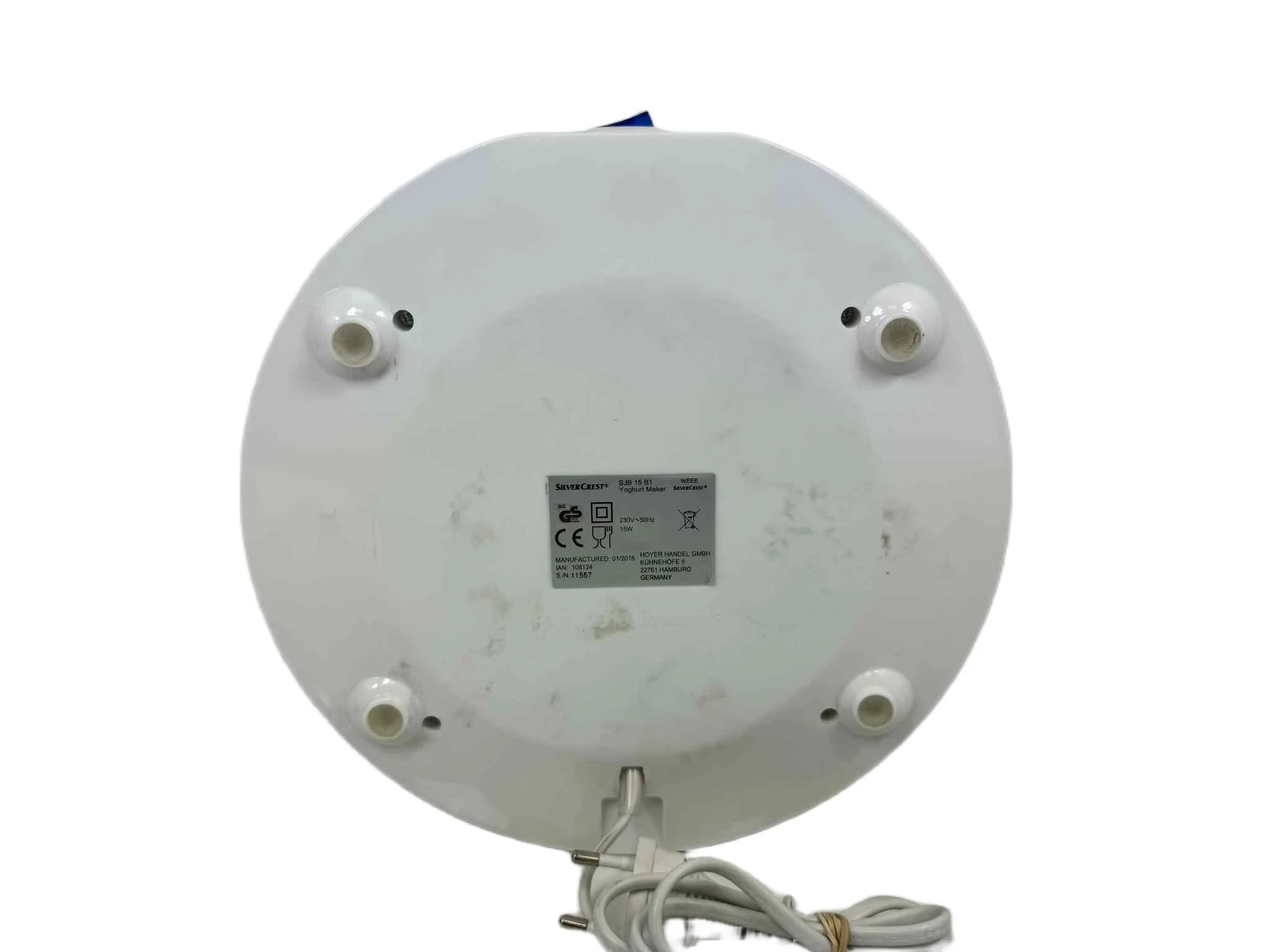 JOGURTOWNICA SILVER CREST SJB 15 B1 | Urządzenia do lodów i jogurtów ...