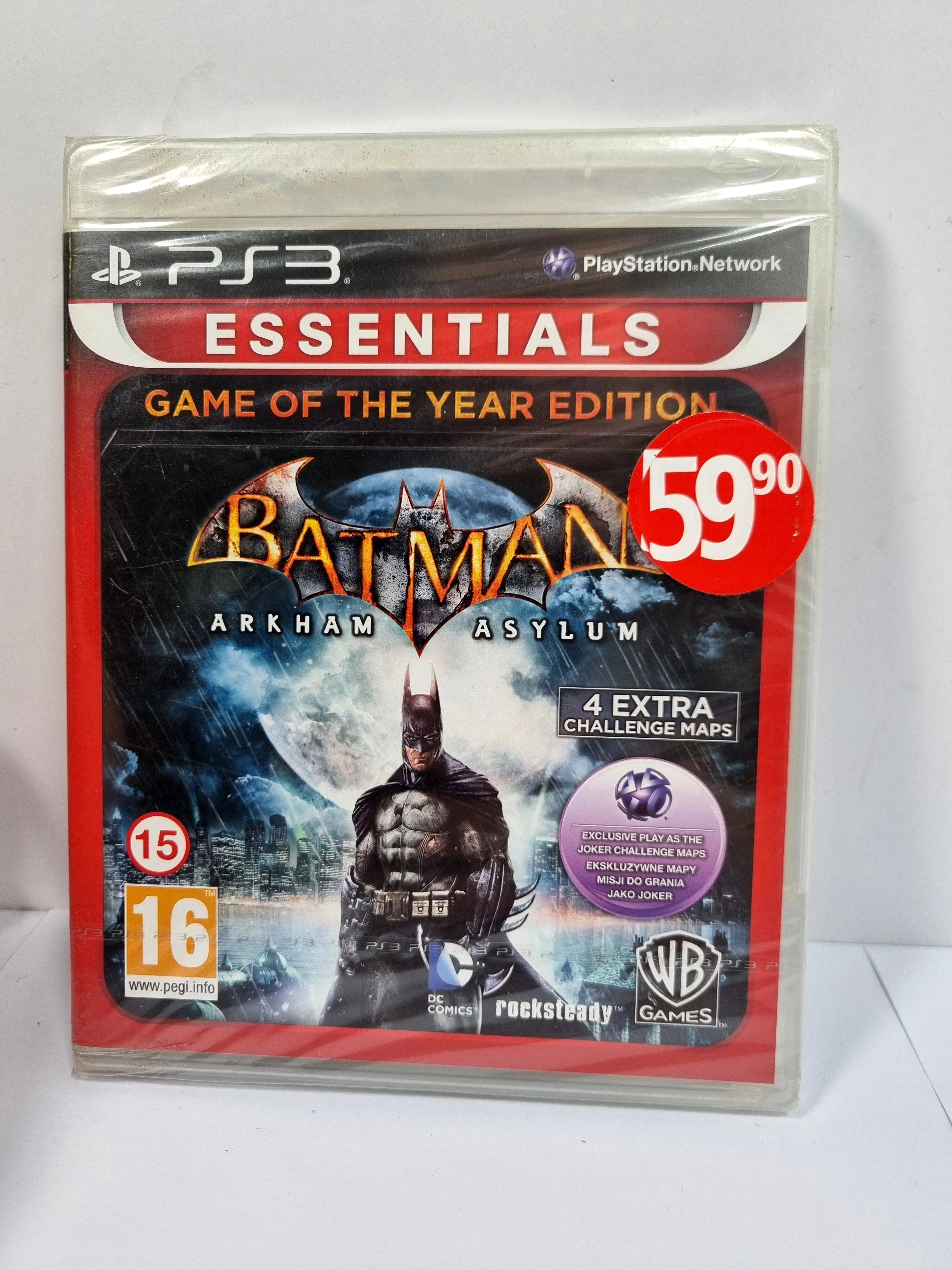 GRA PS3 BATMAN ARKHAM ASYLUM | Gry na konsole | Loombard.pl