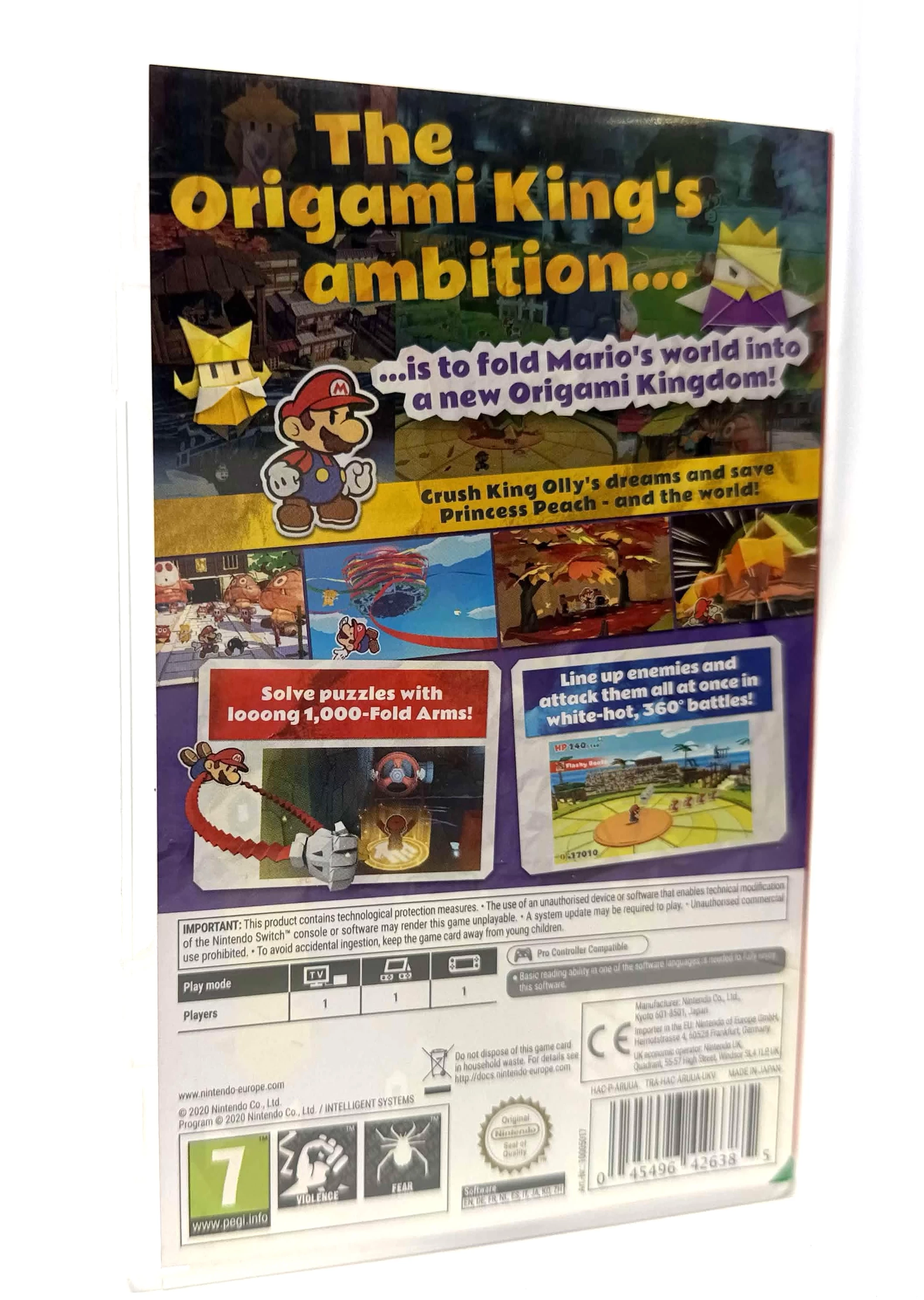 PAPER MARIO ORIGAMI KING NINTENDO SWITCH | Gry na konsole | Loombard.pl
