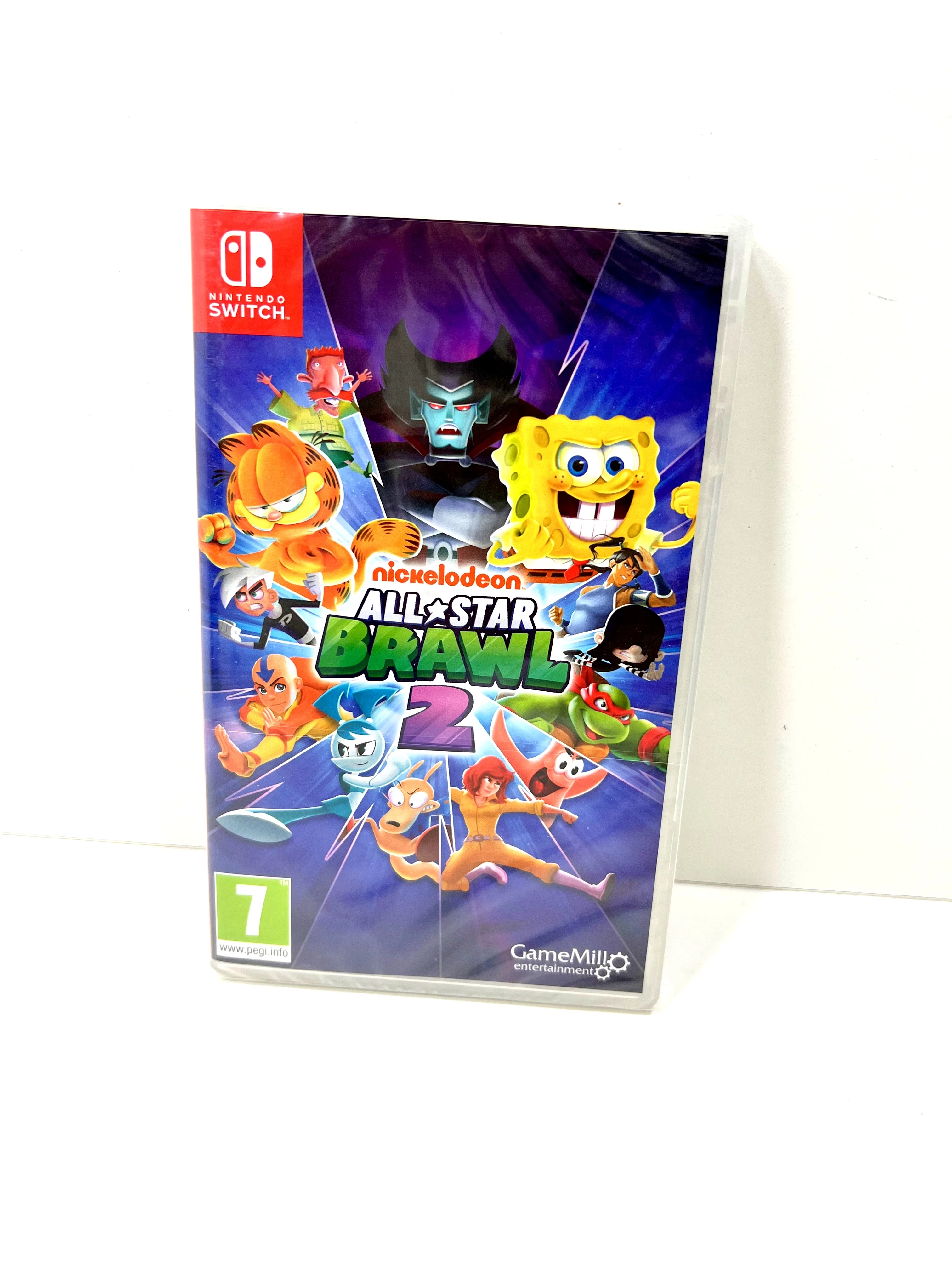 NICKELODEON ALL-STAR BRAWL 2 SPONGEBOB GARFIELD - NINTENDO SWITCH ...