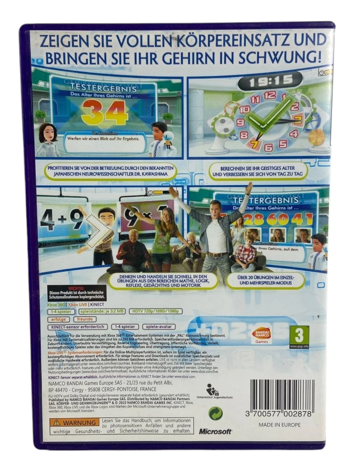 GRA DR. KAWASHIMAS BODY AND BRAIN XBOX 360 | Gry na konsole | Loombard.pl
