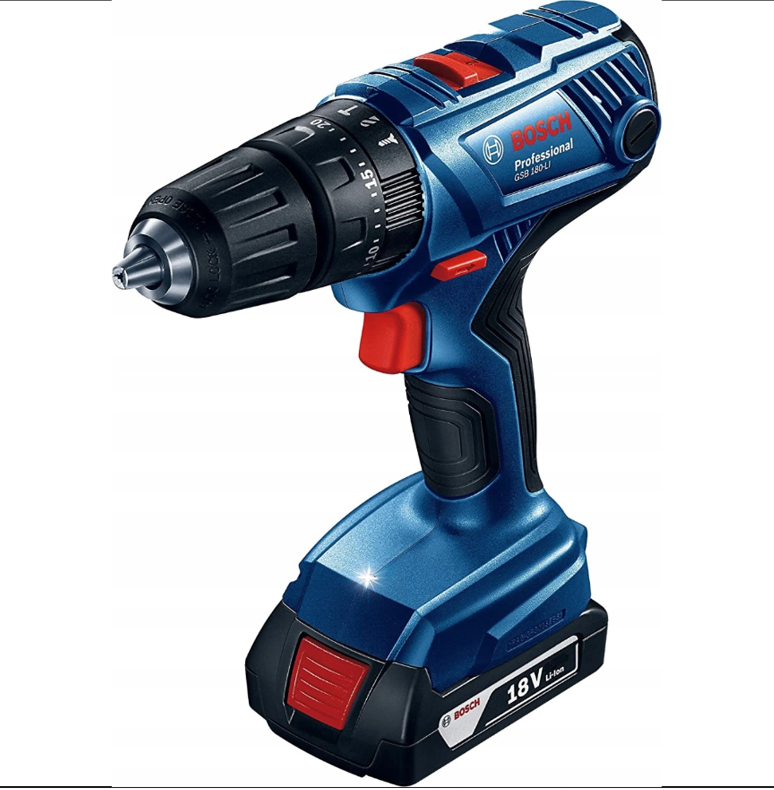 BOSCH PROFESSIONAL GSB 183-LI 18V + BATERIA + ŁADOWARKA | Wkrętarki ...