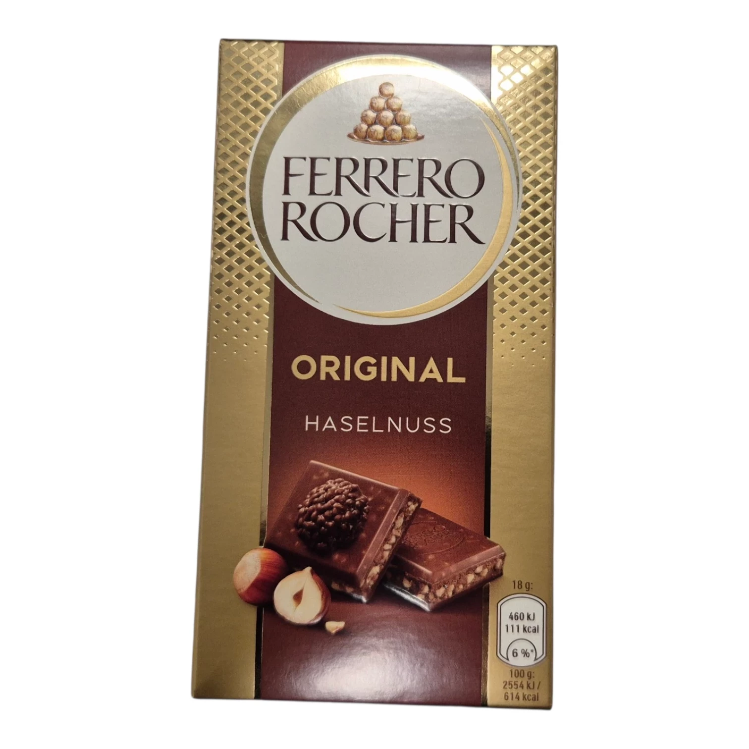 FERRERO ROCHER CZEKOLADA MLECZNA Z ORZECHAMI 90G 08/2026 | Czekolady i ...