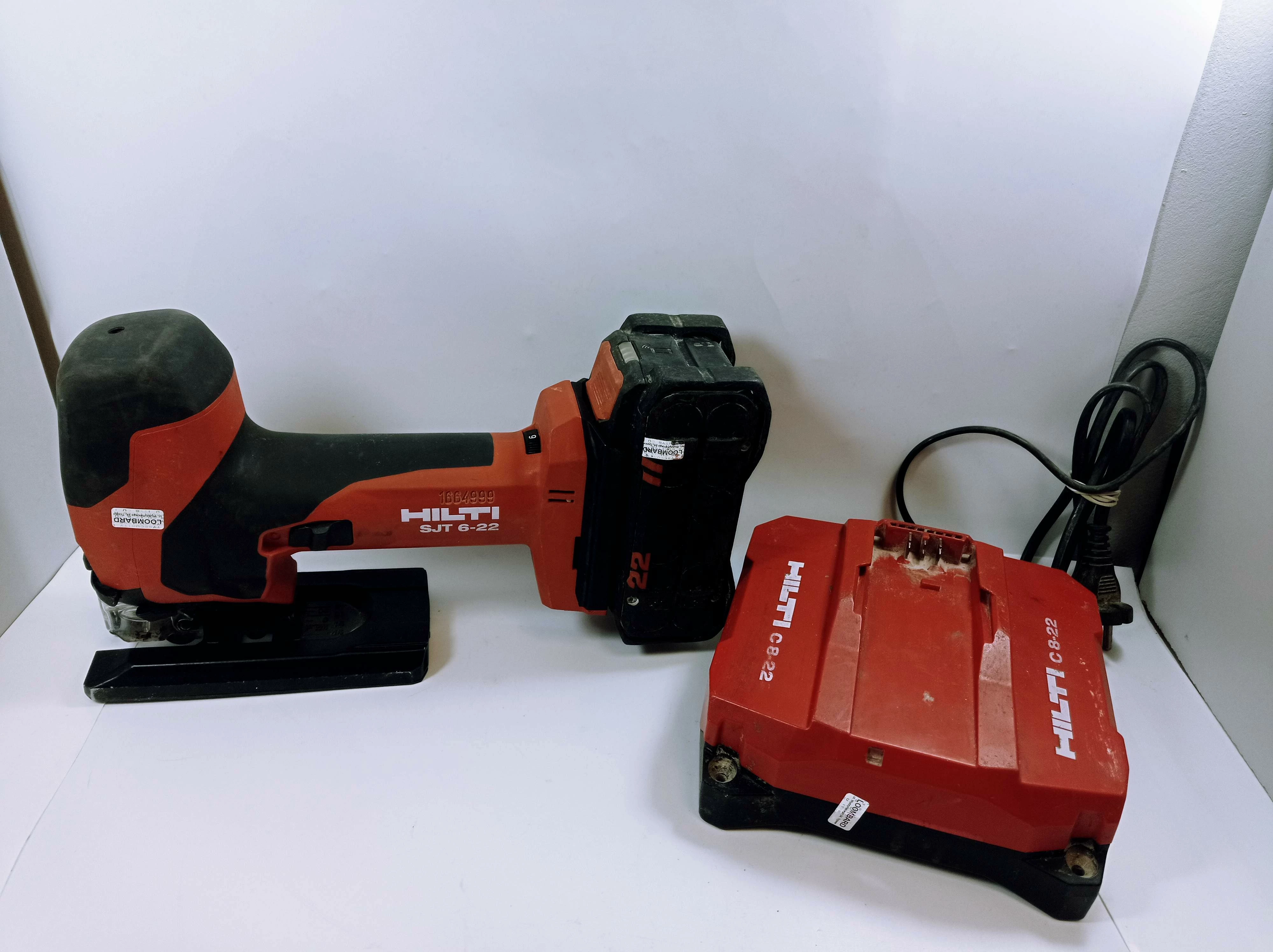 WYRZYNARKA HILTI NURON SJT 6-22 + AKU 8AH + ŁADOWARKA @WARTO ...
