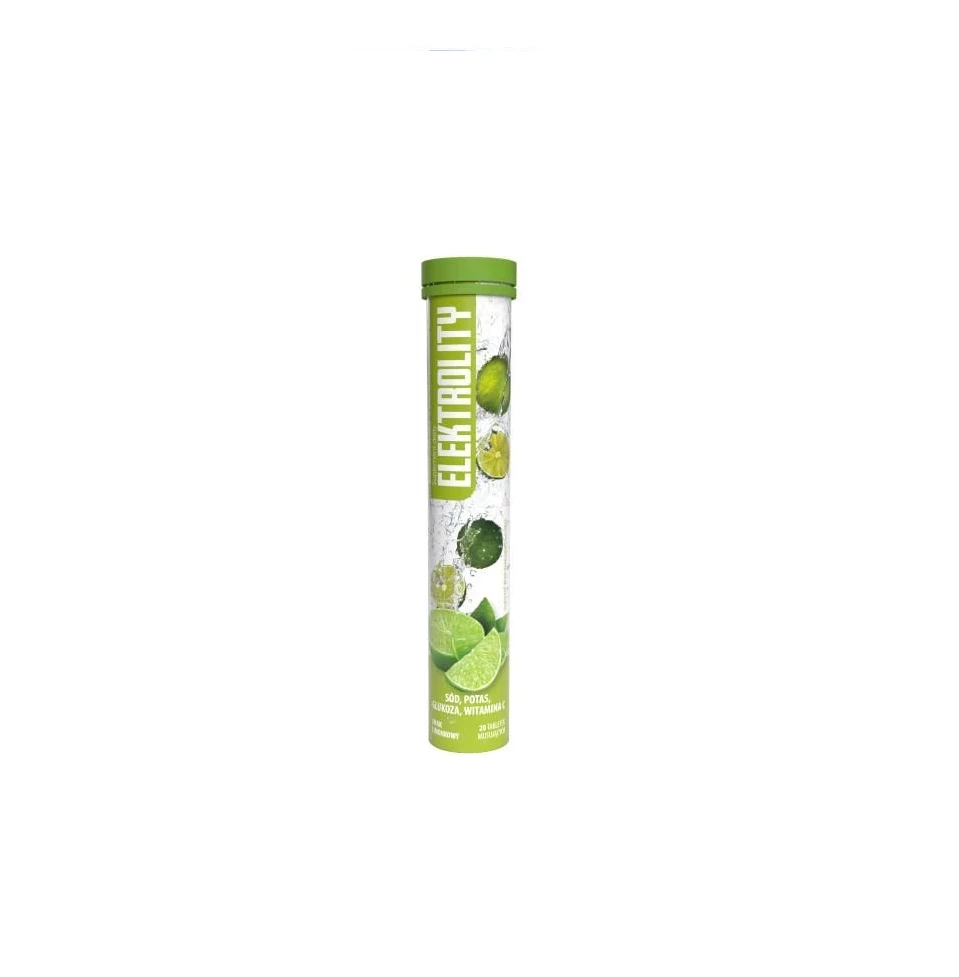 ACTIVLAB PHARMA ELEKTROLITY SMAK LIMONKOWY 20 TABLETEK MUSUJĄCYCH ...
