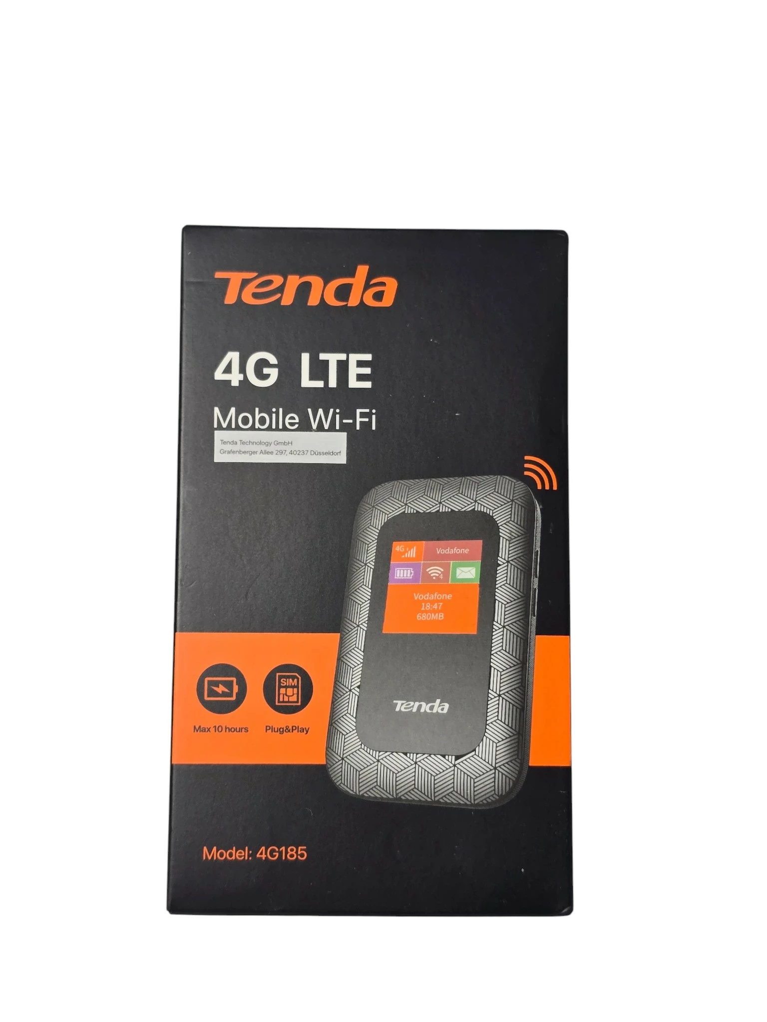 TENDA MOBILNY ROUTER WIFI 4G SIM PRZENOŚNY HOTSPOT MIFI,CAT4 LTE 150 MB ...