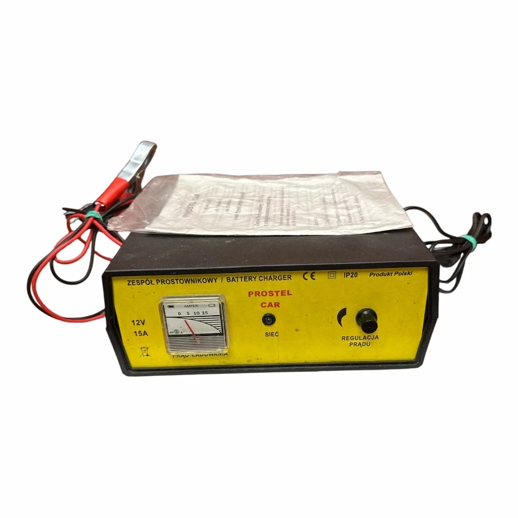 PROSTOWNIK 15A 12V PROSTEL CAR POLSKI Z ROZRUCHEM | Prostowniki ...