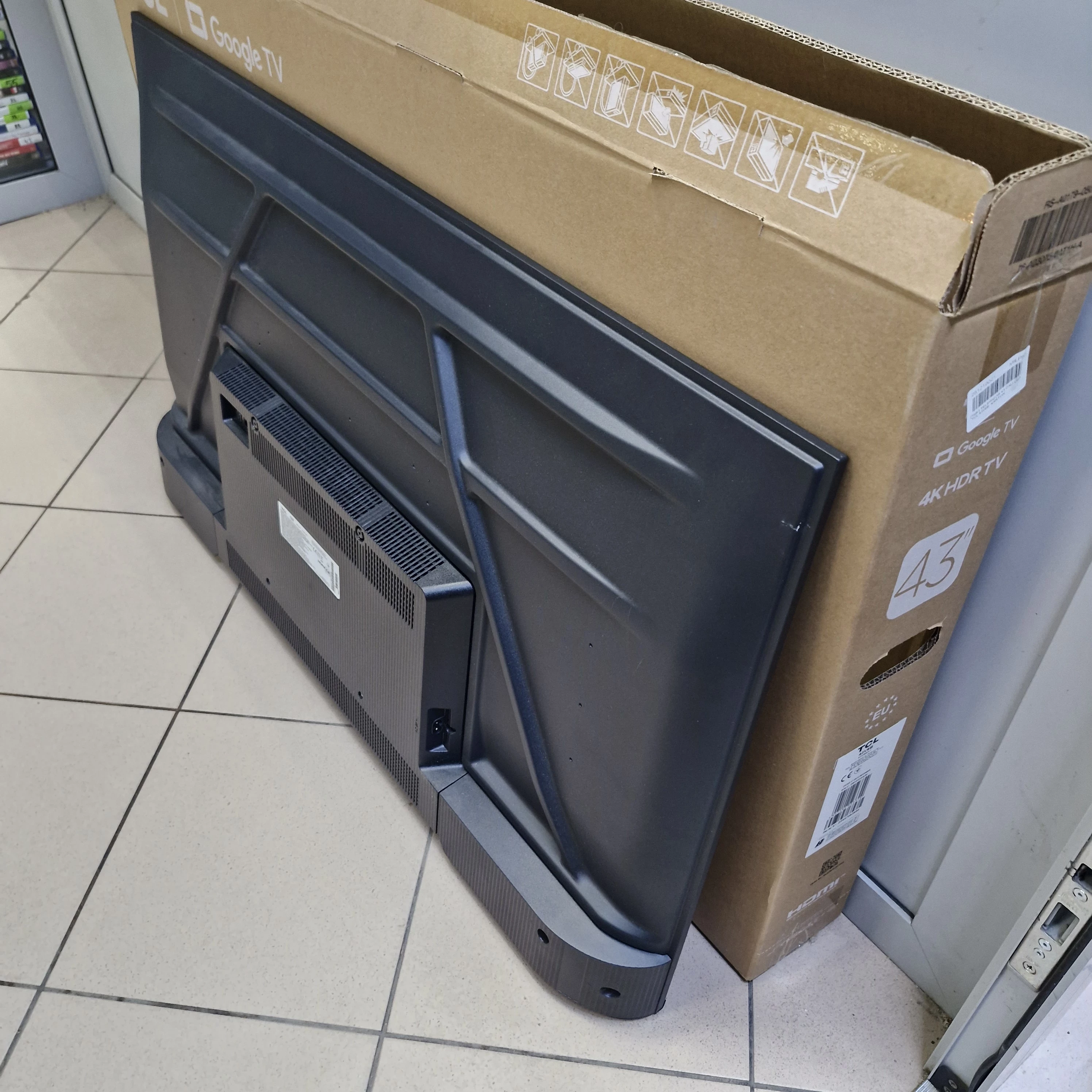 TELEWIZOR TCL 43V6B LED 43'' 4K ULTRA HD GOOGLE TV | Telewizory ...