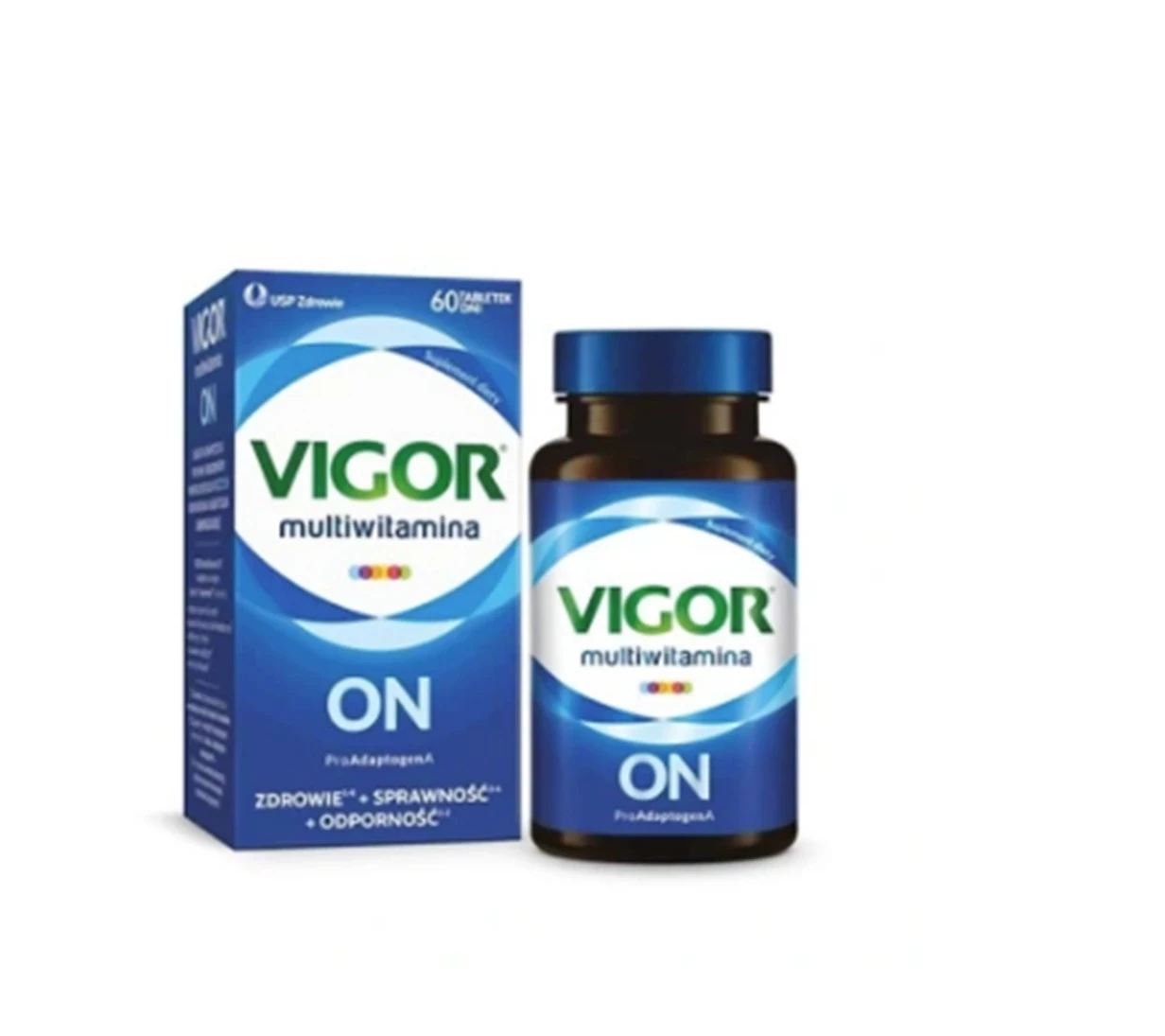 5903031284034 USP ZDROWIE - VIGOR MULTIWITAMINA ON, 60 TABLETEK ...